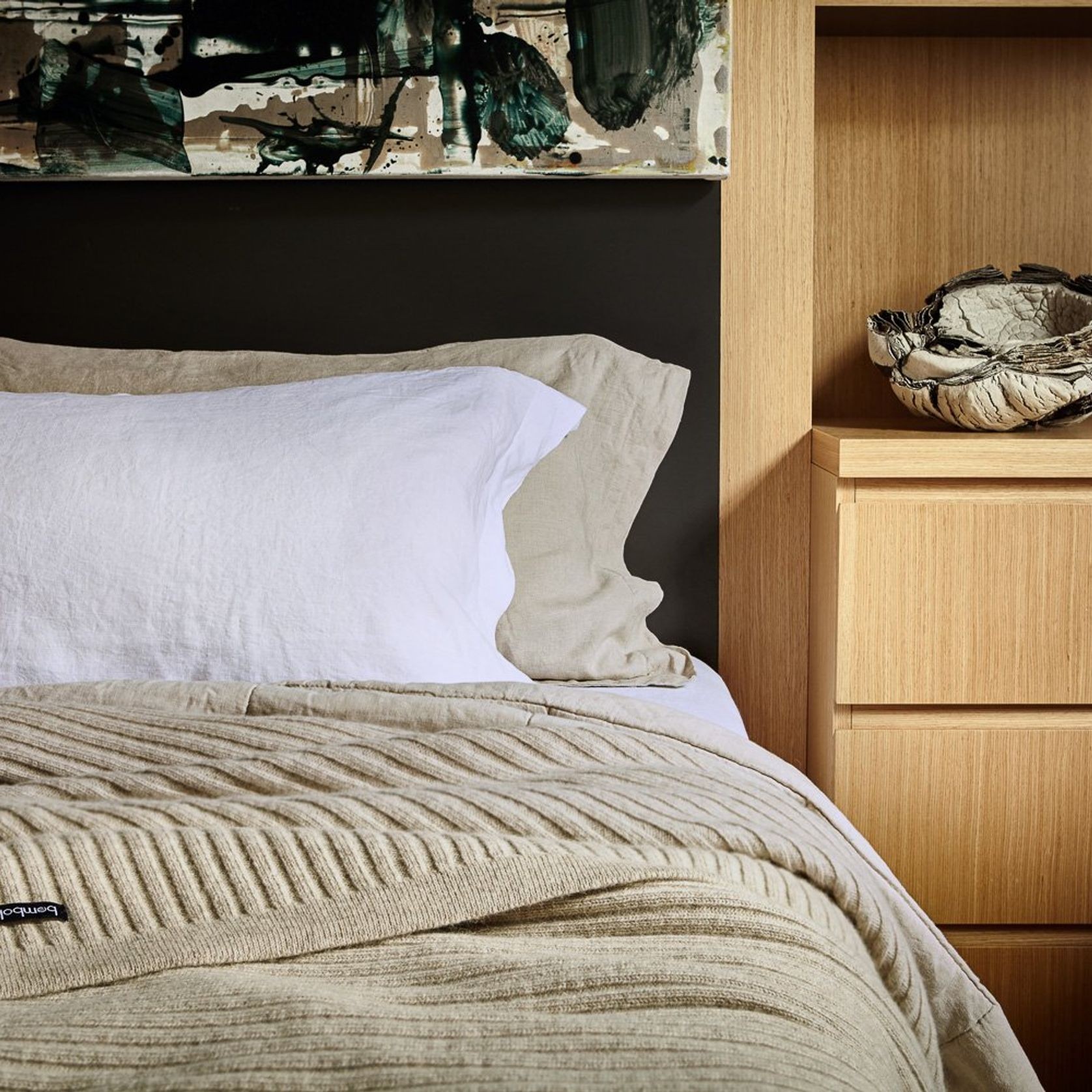 Wide Rib Angora & Merino Wool Blankets | ArchiPro AU