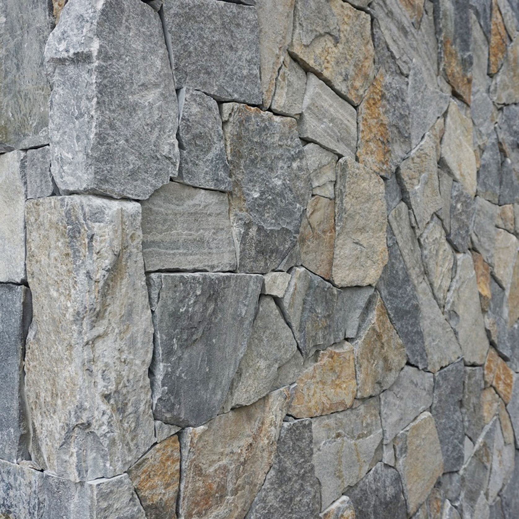 Blue Steel Random Wall Cladding | ArchiPro AU