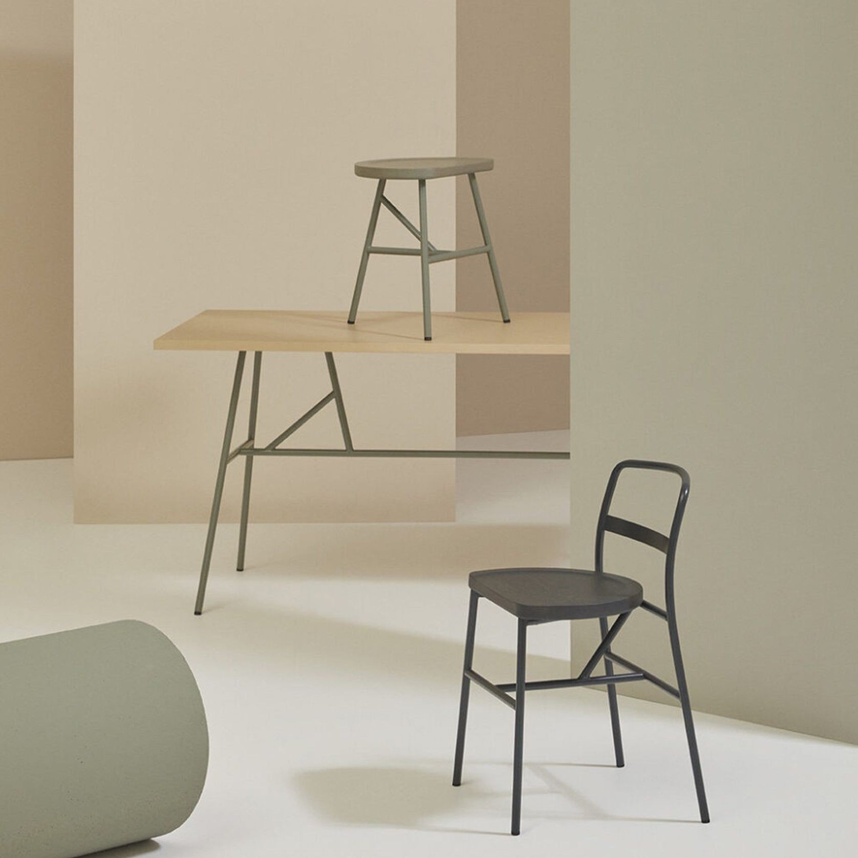 Puccio Wooden Low Stool | ArchiPro AU