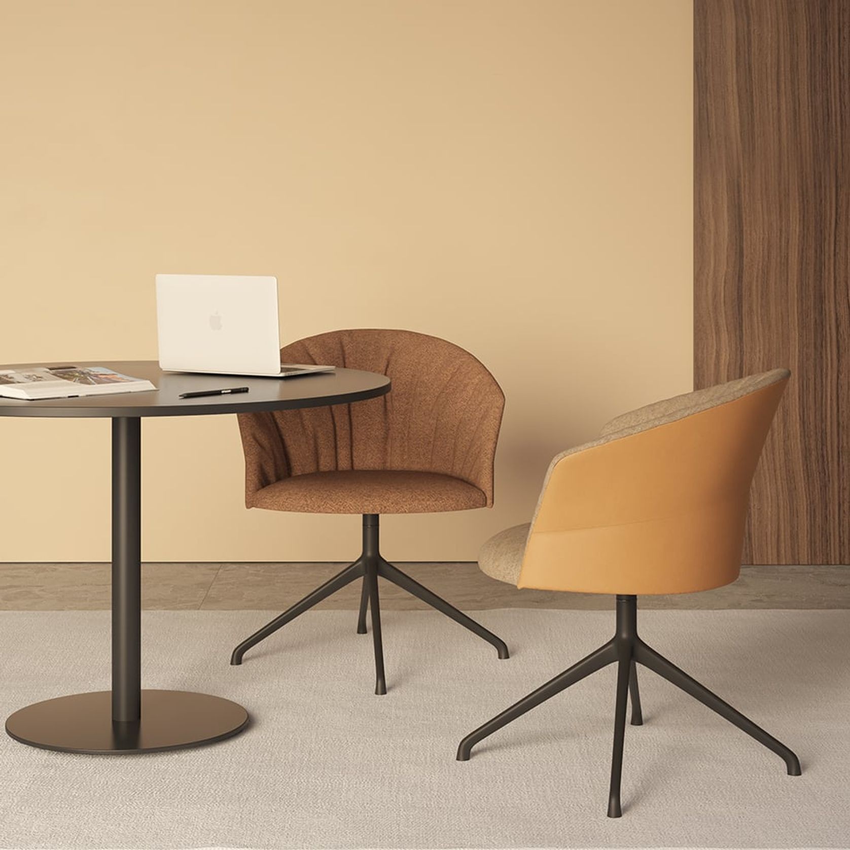 Copa Chair - Pyramid Swivel | ArchiPro AU