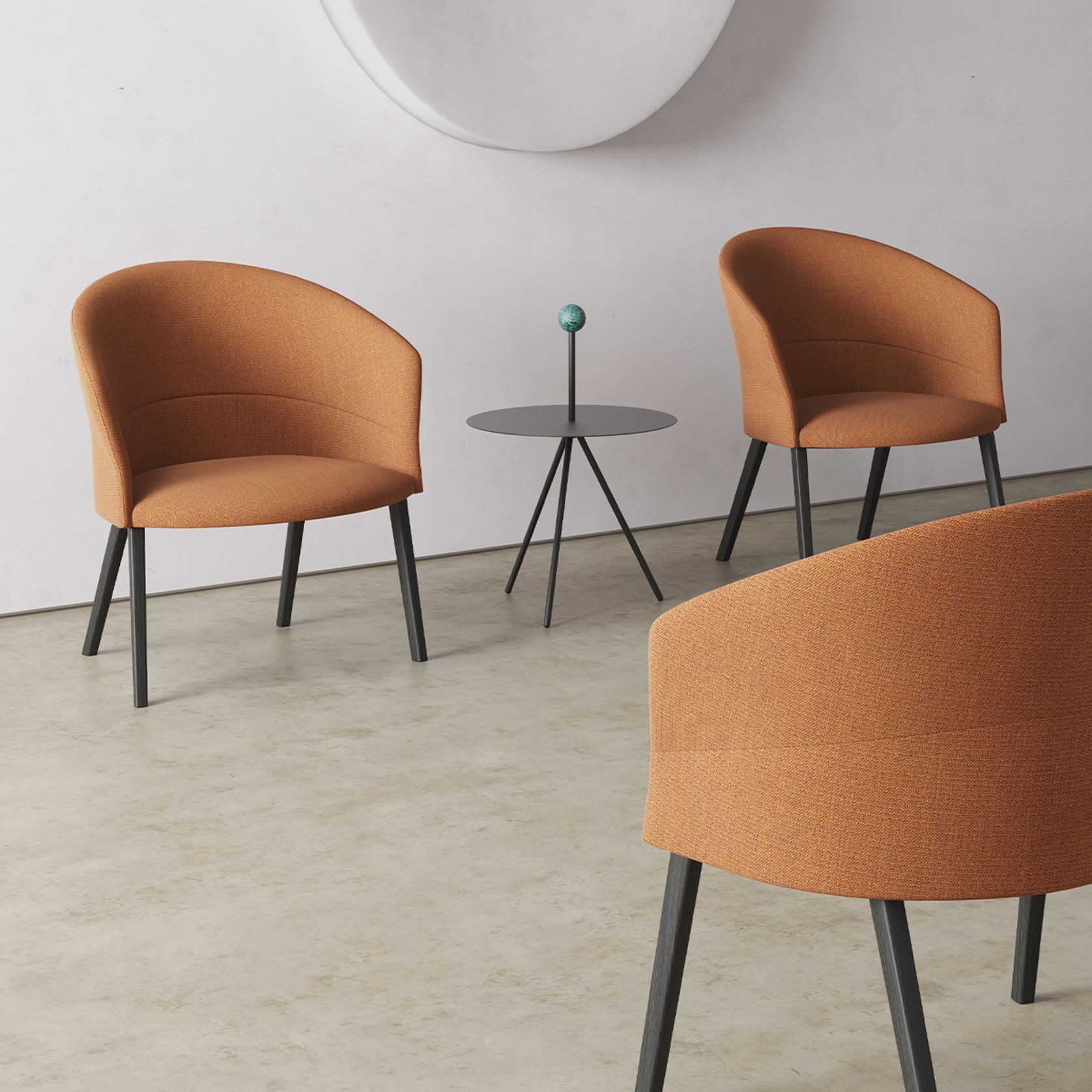 Copa Lounge Chair - Smooth Upholstery | ArchiPro AU