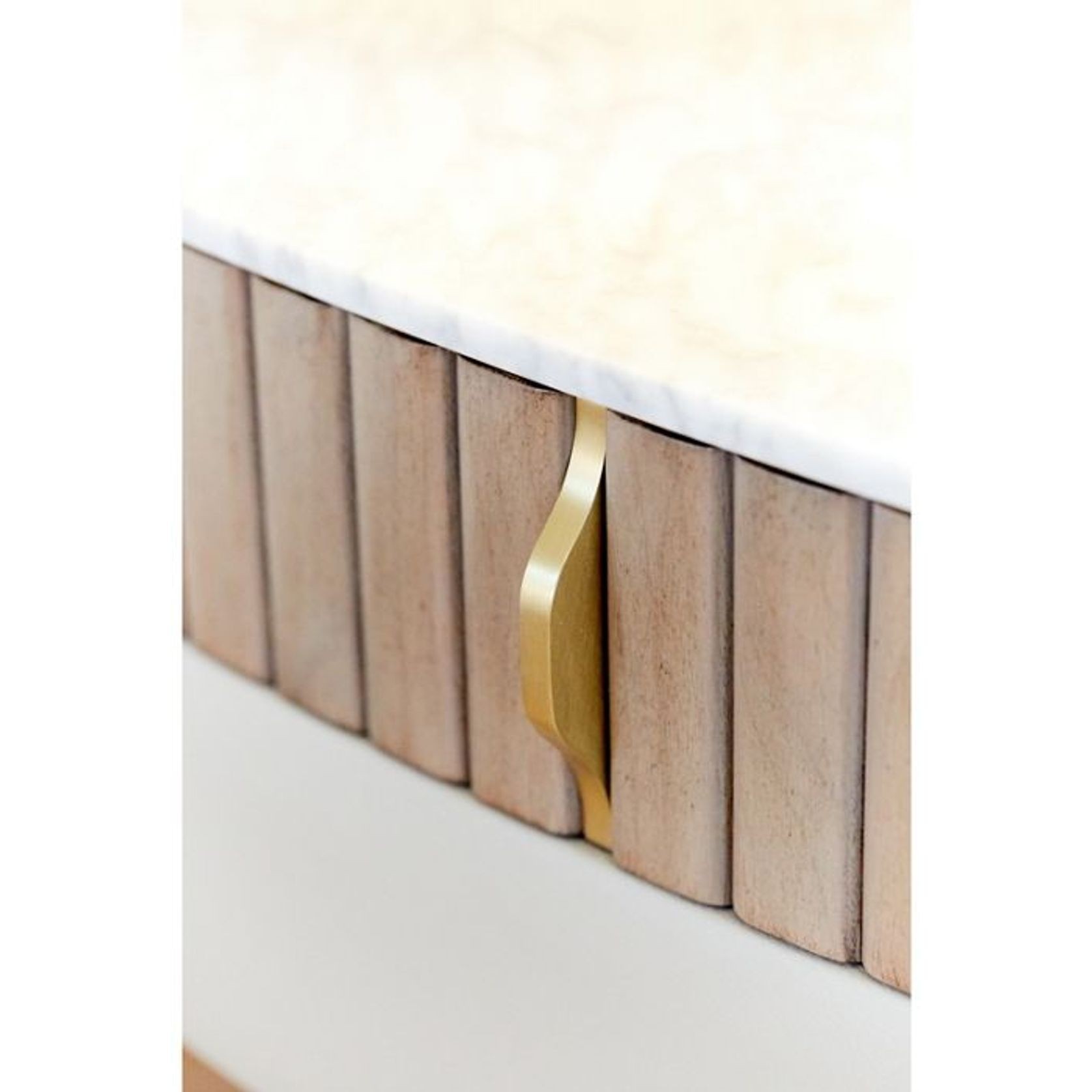 Eden-Rock Bedside Table 2 Drawers | ArchiPro AU