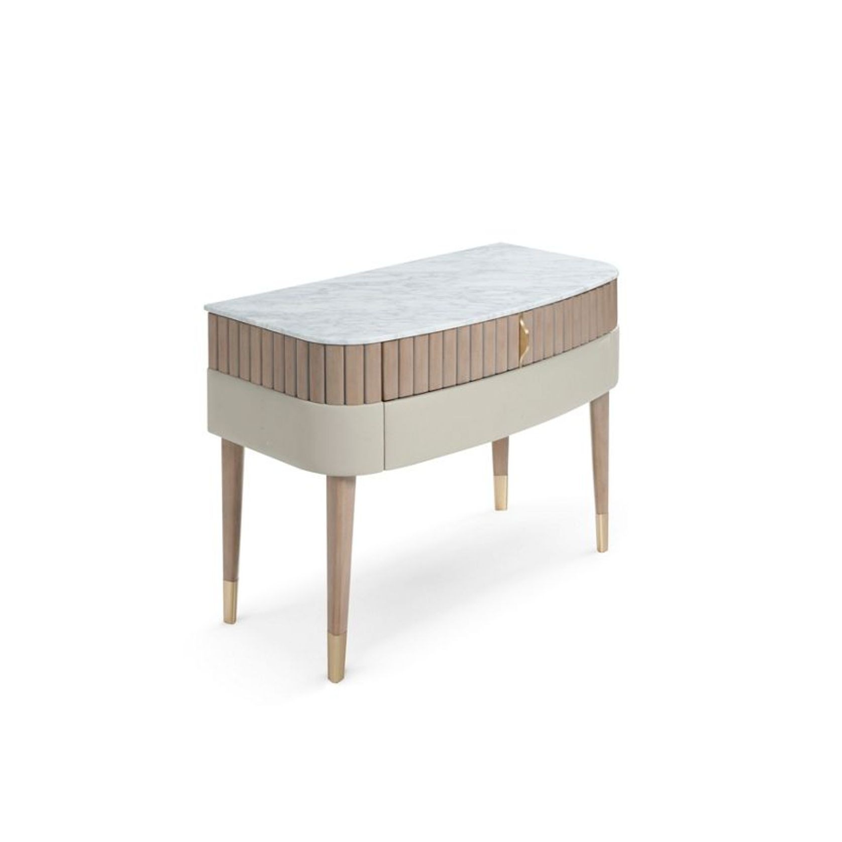 Eden-Rock Bedside Table 2 Drawers | ArchiPro AU