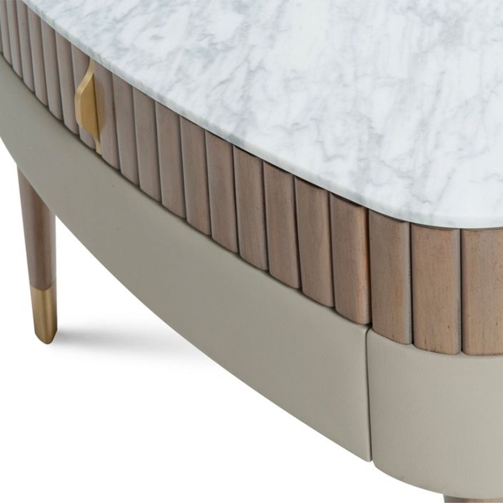 Eden-Rock Bedside Table 2 Drawers | ArchiPro AU