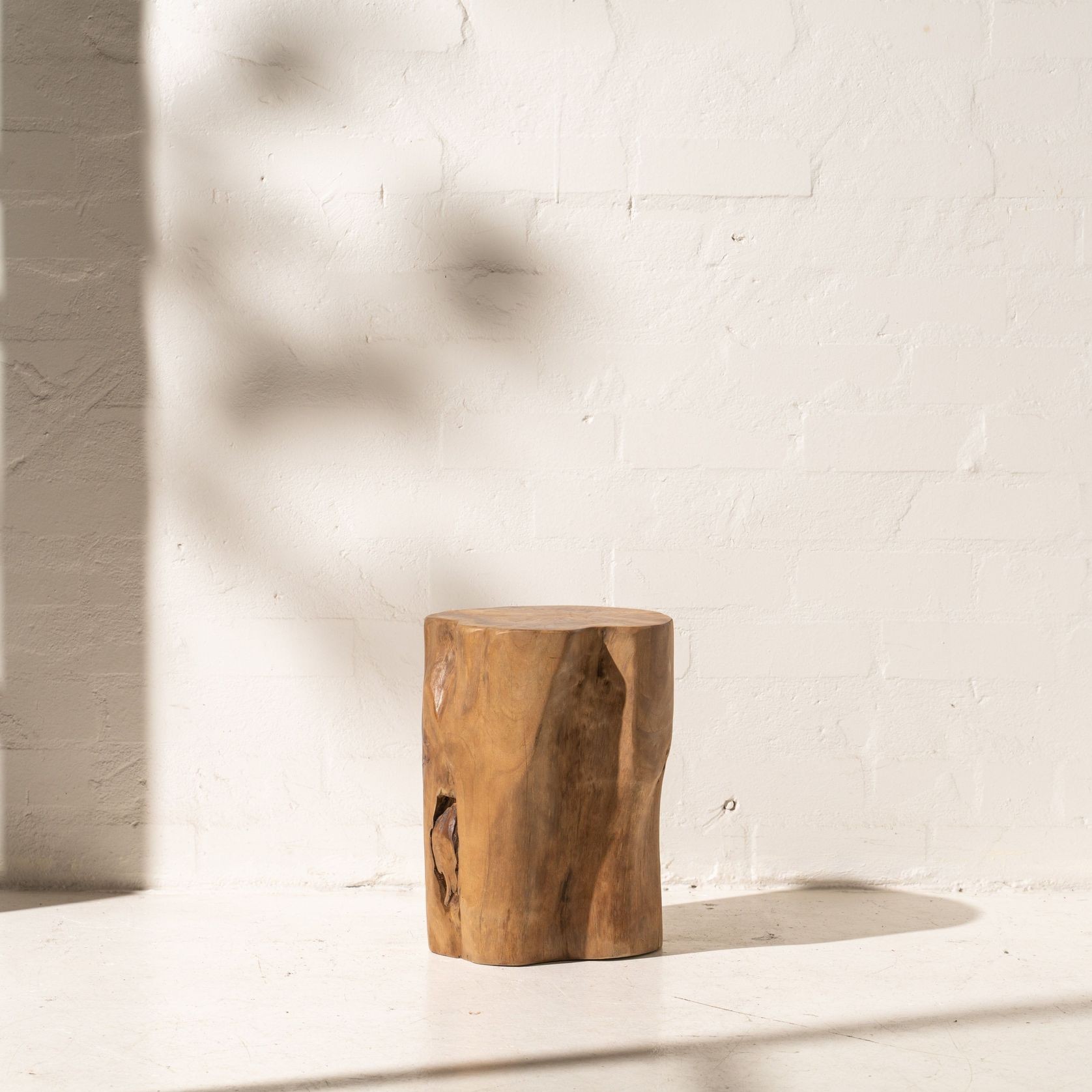 Hadi Natural Tree Stump Stool | ArchiPro AU