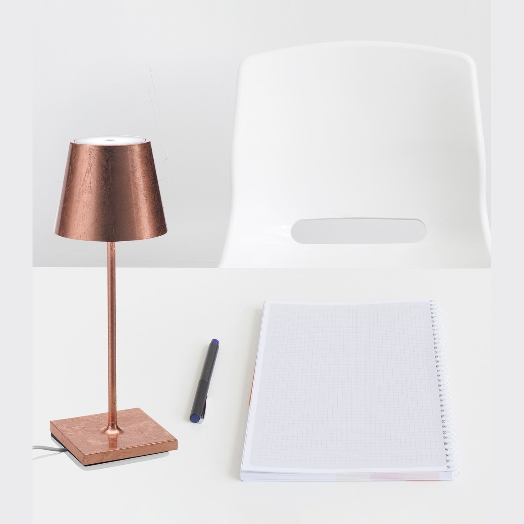 Poldina Mini Metallic Table Lamp | ArchiPro AU
