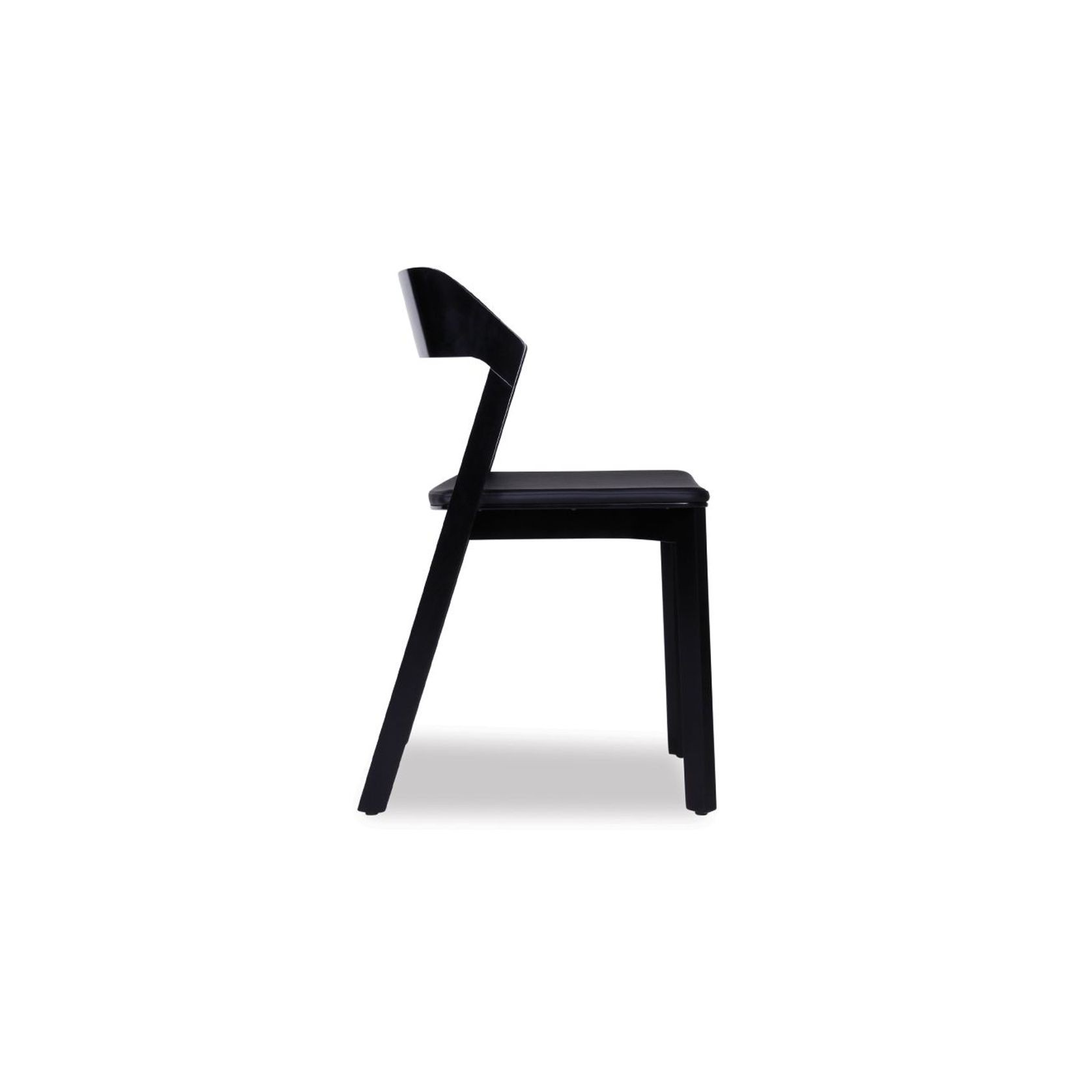 Merano Dining Chair - Black Stained - by TON | ArchiPro AU