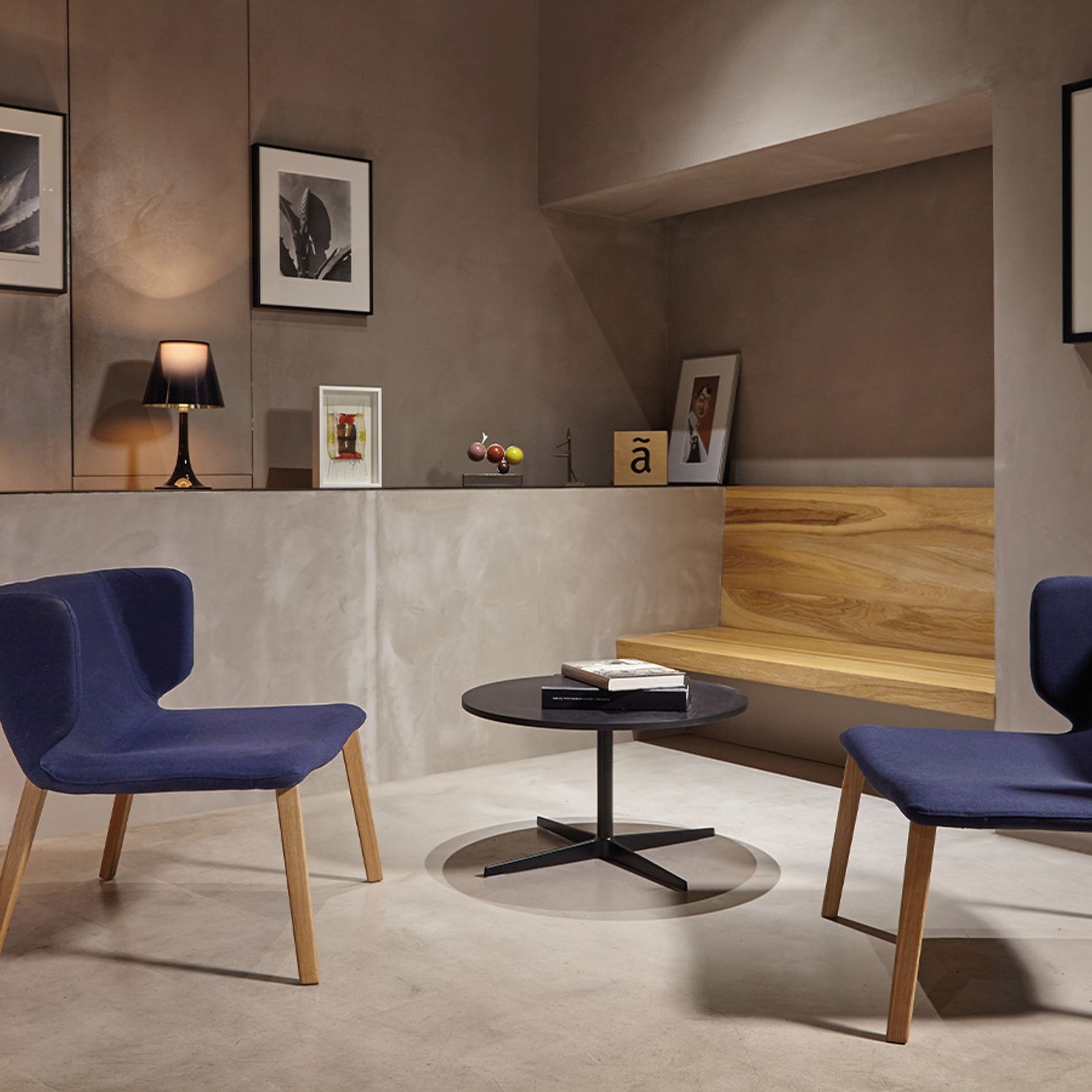 Wrapp Armchair - Wooden Base | ArchiPro AU