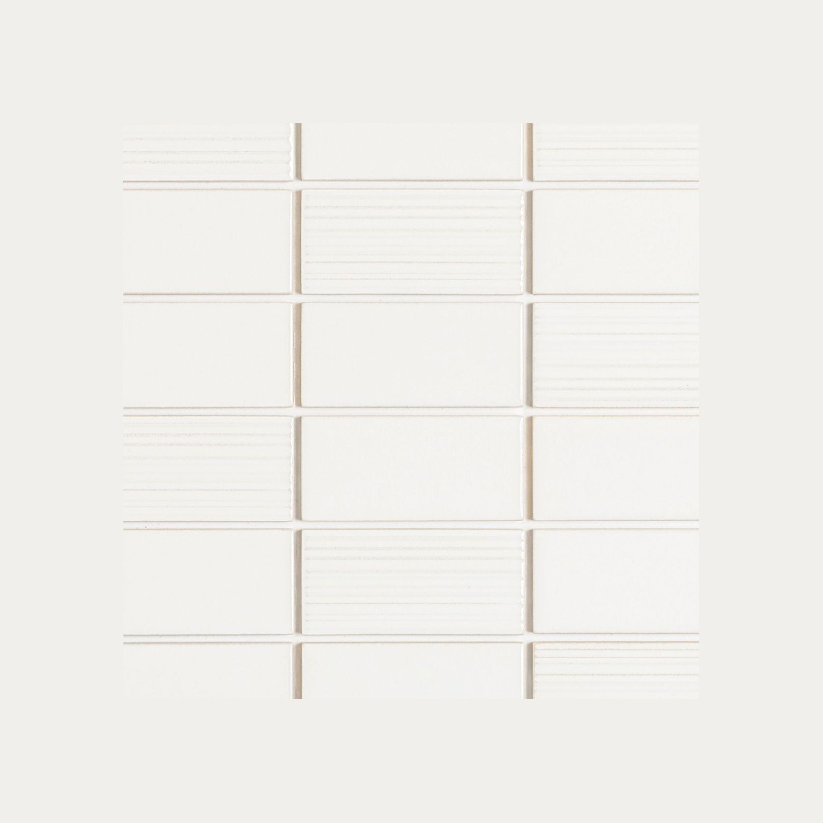 Maze White Mosaic Tile | ArchiPro AU