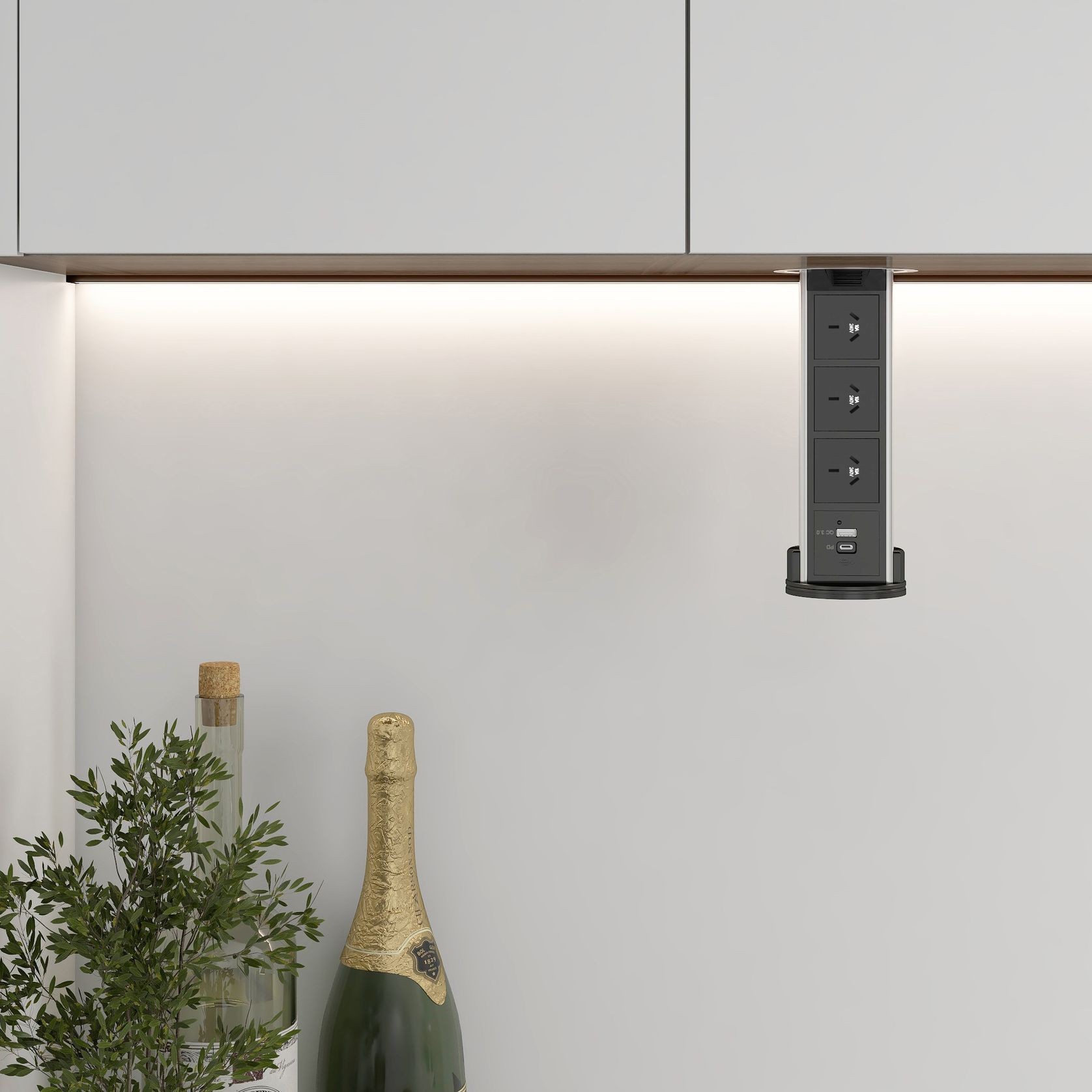 Docking Drawer Flush Pop Ups | ArchiPro AU