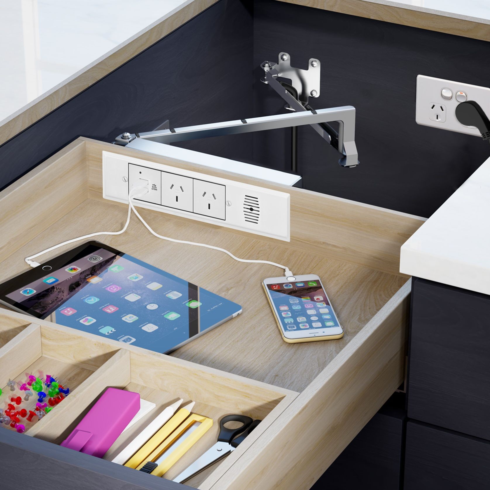 Docking Drawer Trio | ArchiPro AU
