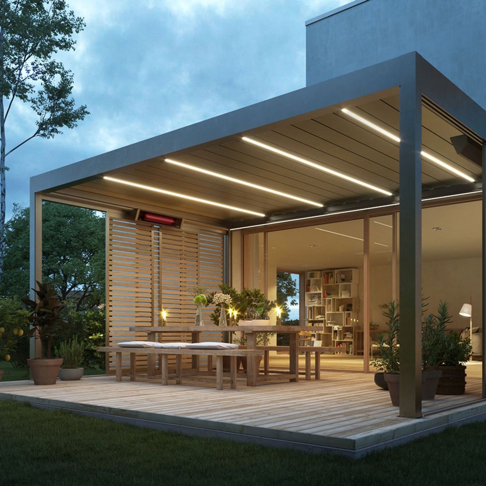 Lamaxa L50 Louvre Roof | Warema | ArchiPro AU
