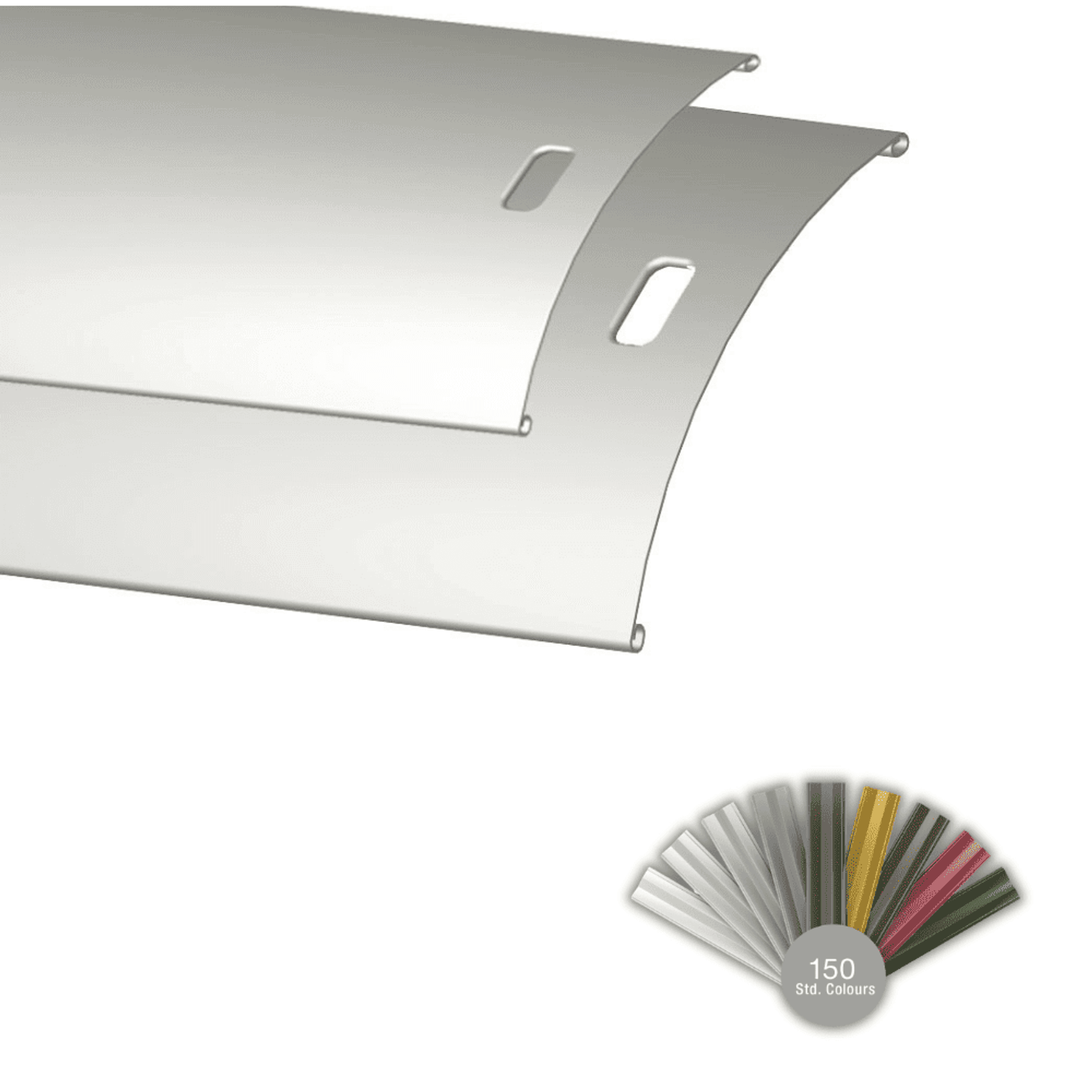 Solomatic II External Venetian Blind with Convex Blade | ArchiPro AU