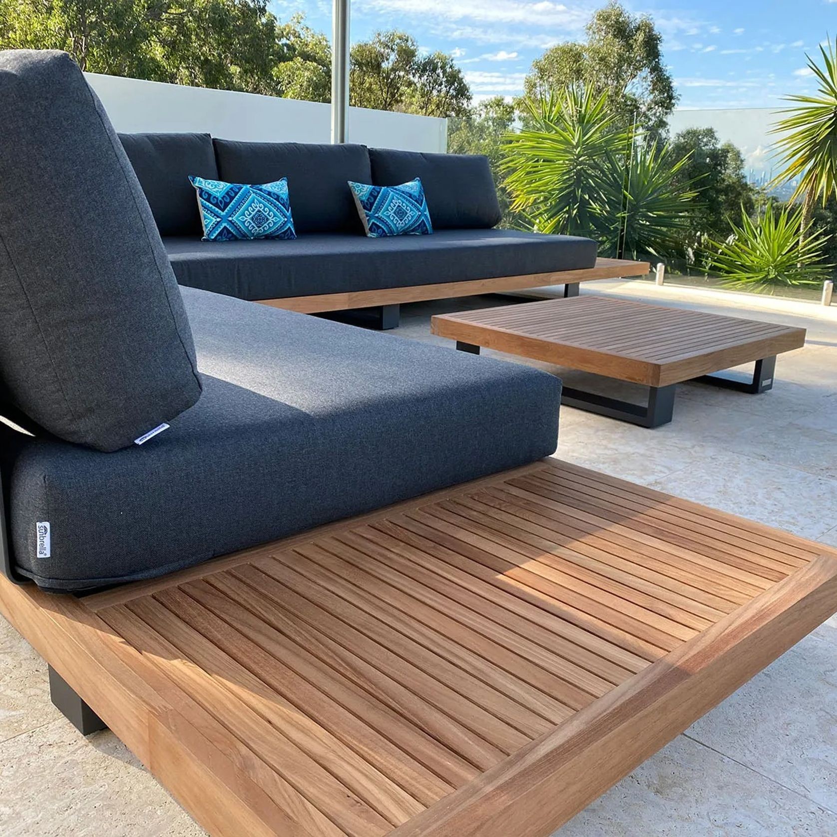 Truro 5 Seater Outdoor Lounge Setting | ArchiPro AU