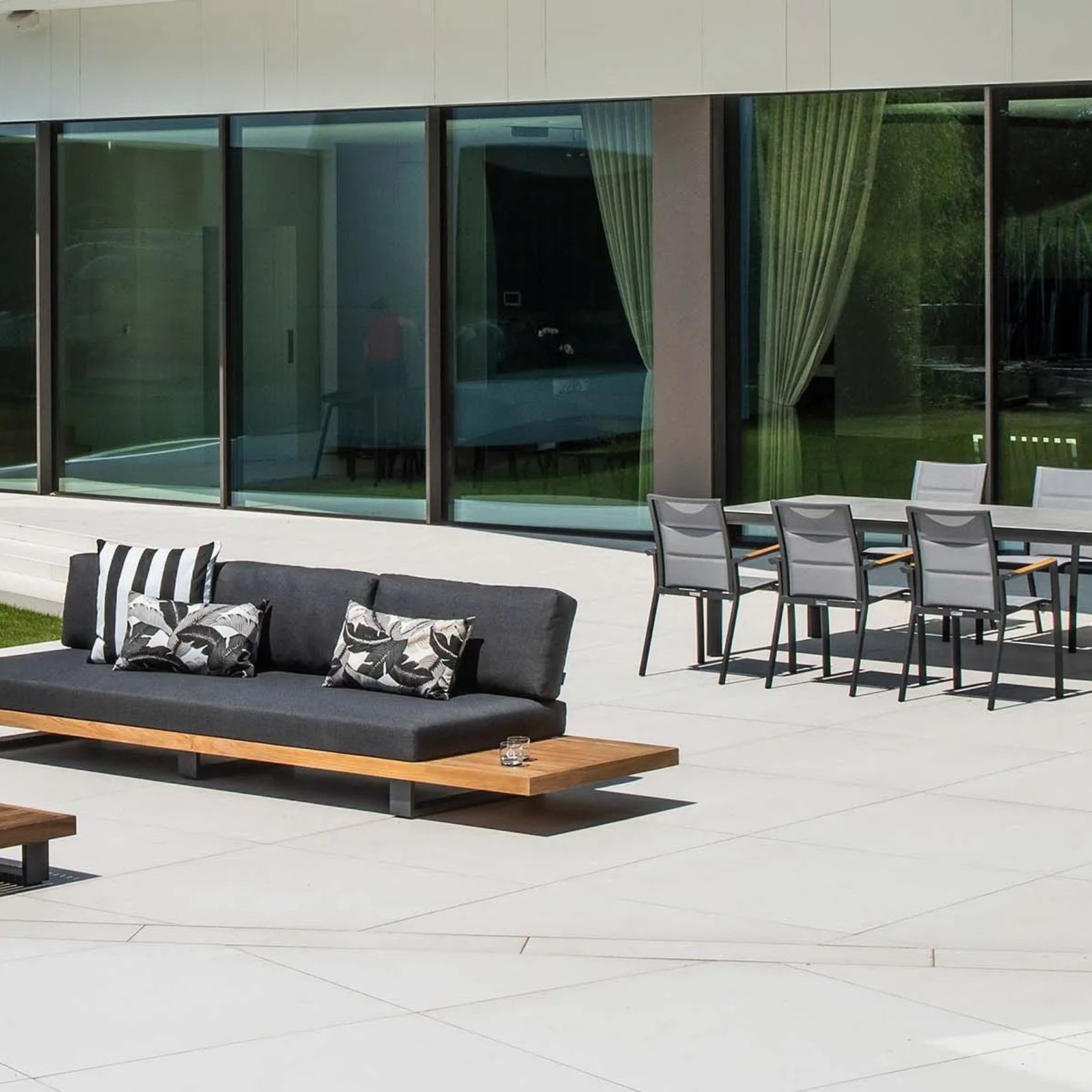 Truro 6 Seater Outdoor Lounge Setting | ArchiPro AU