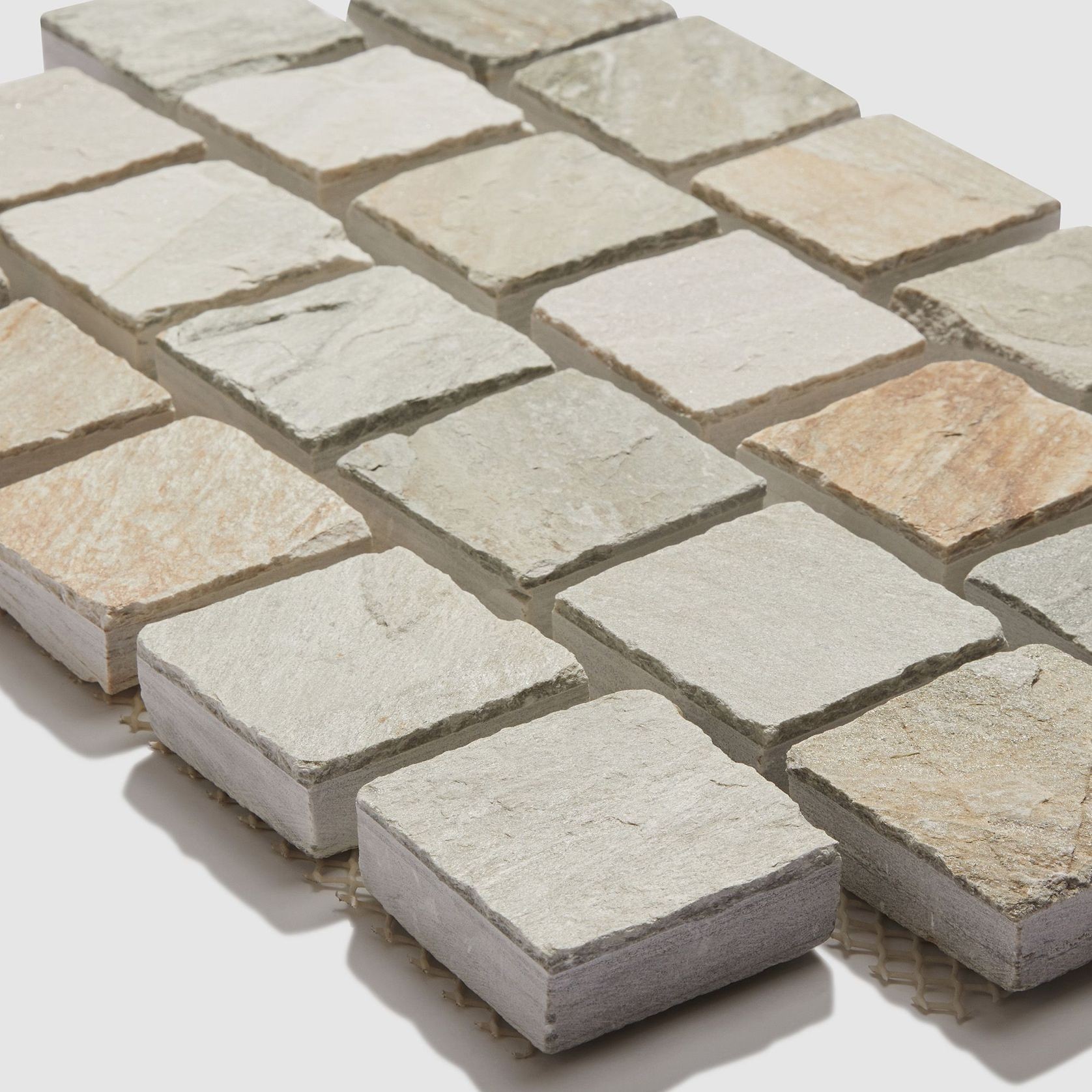 Autumn Blend Quartzite Cobblestones | ArchiPro AU