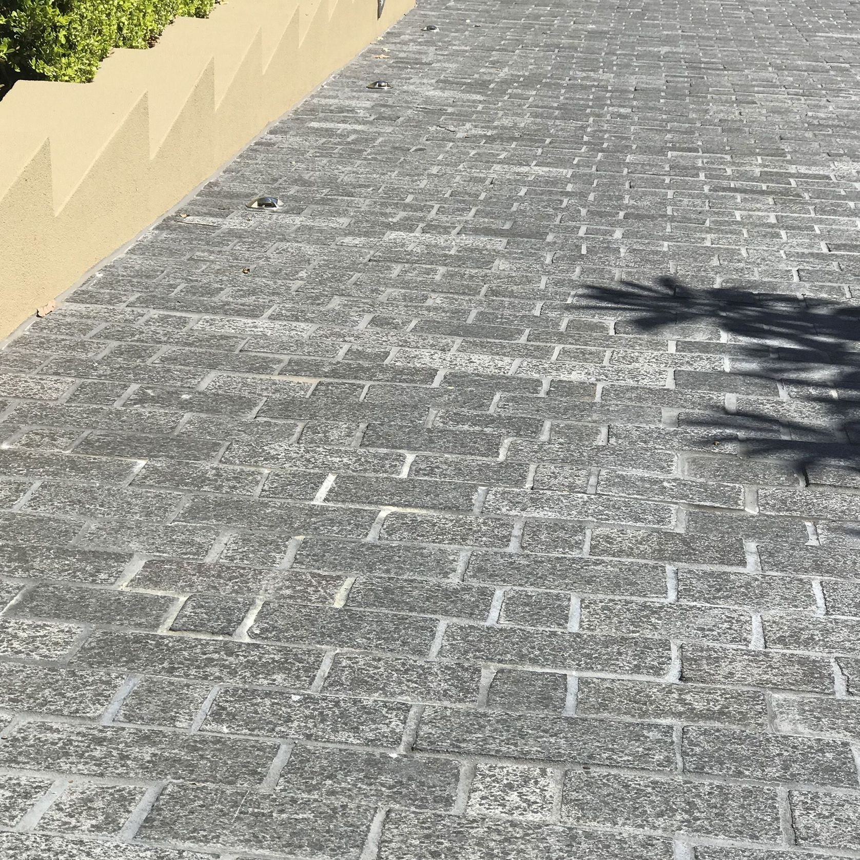 Charcoal Granite Rectangle Cobblestones | ArchiPro AU