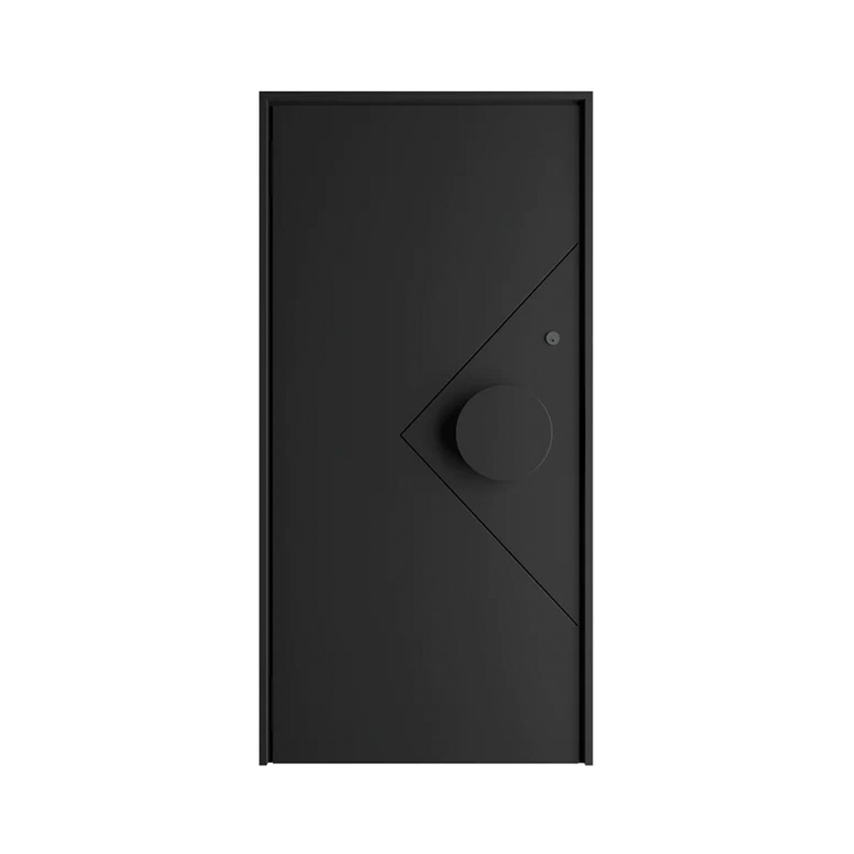 Iron Pivot Entry Doors - Galvanised | ArchiPro AU