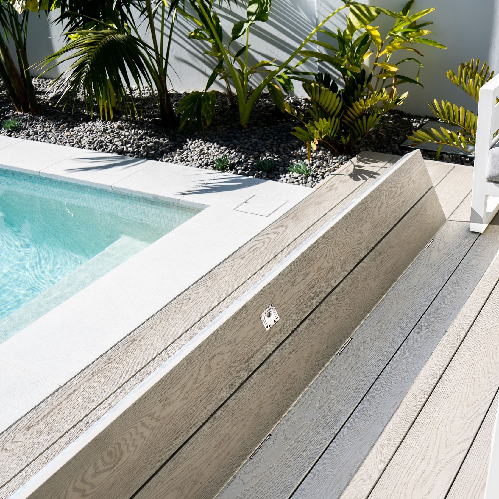 Under Deck UnderCover® Concealed Pool Cover - Powered | ArchiPro AU