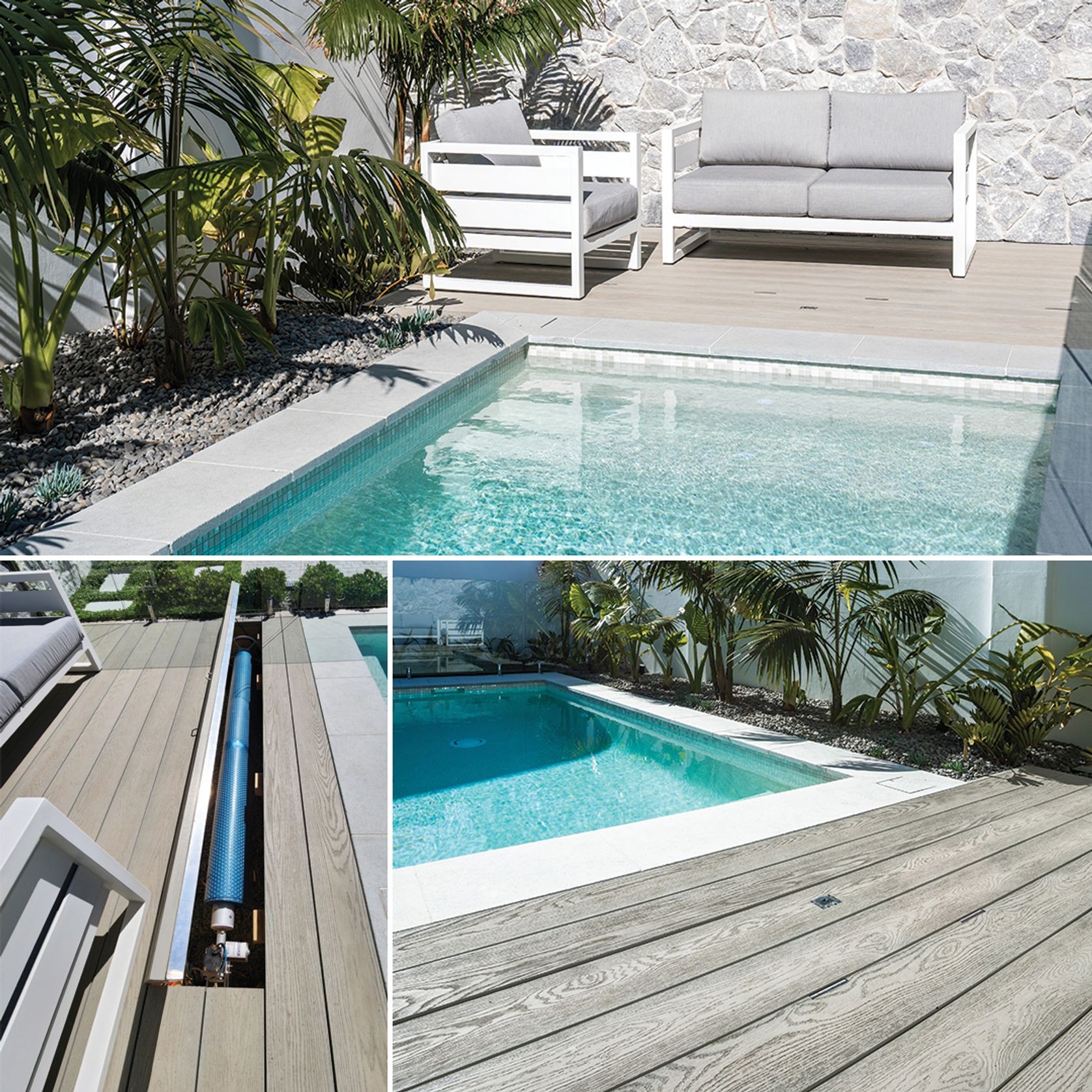 Concrete UnderCover® Concealed Pool Cover - Powered | ArchiPro AU