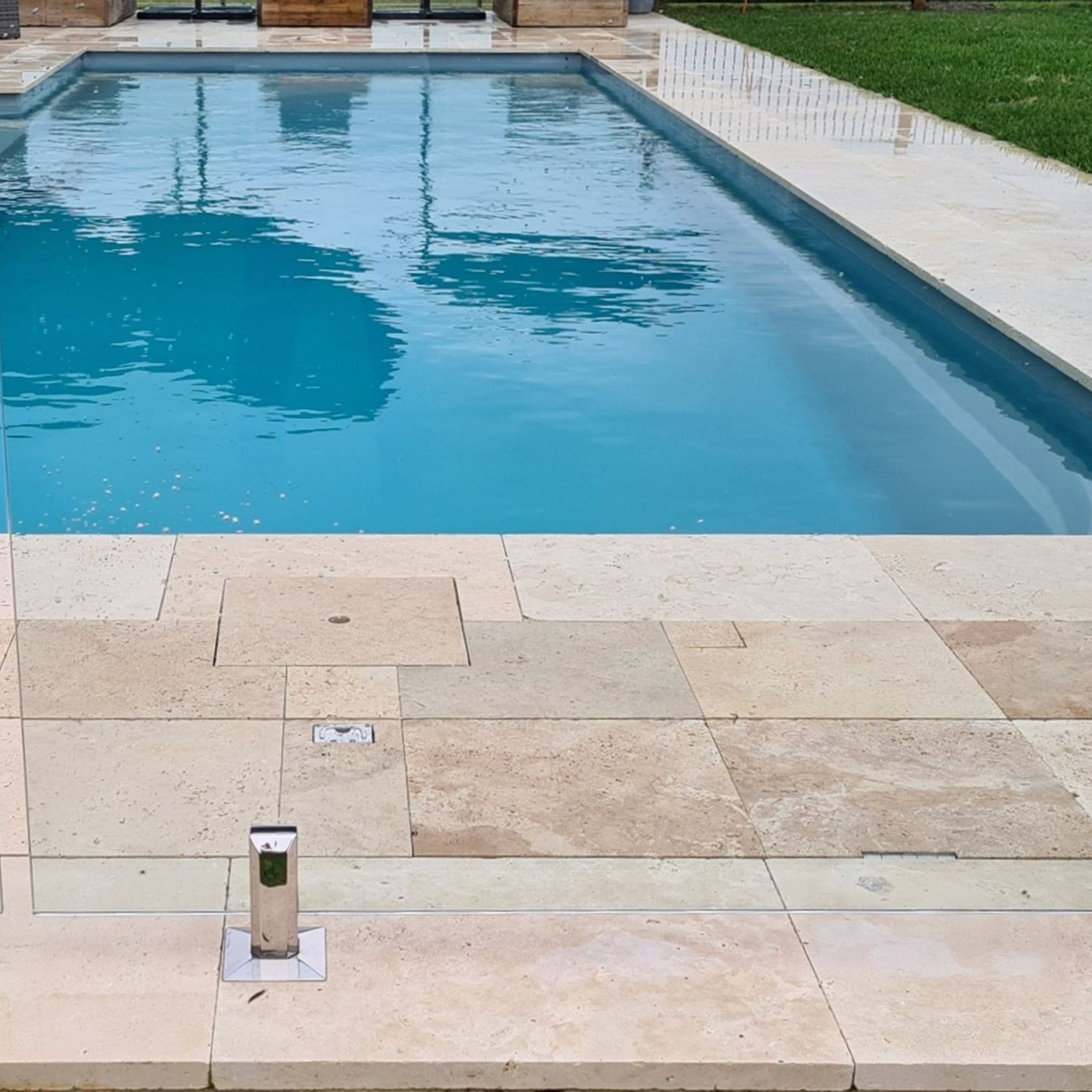 Concrete UnderCover® Concealed Pool Cover - Powered | ArchiPro AU