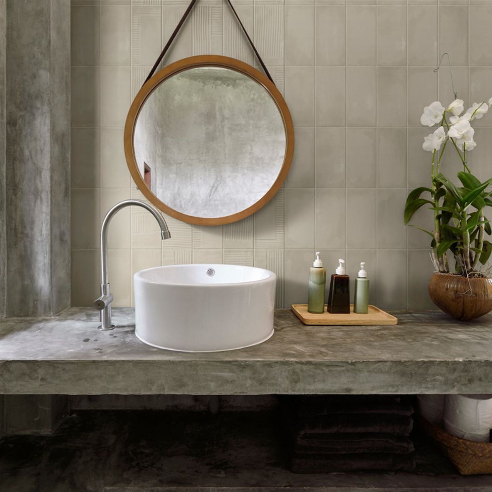 Gesso Series Brick Feature Wall Tile | ArchiPro AU