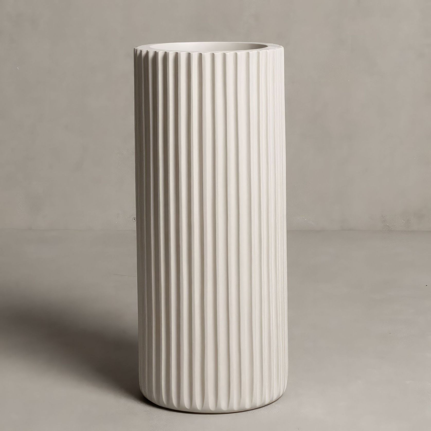 Hibernate 90 Degrees Tall Ribbed - Stone | ArchiPro AU