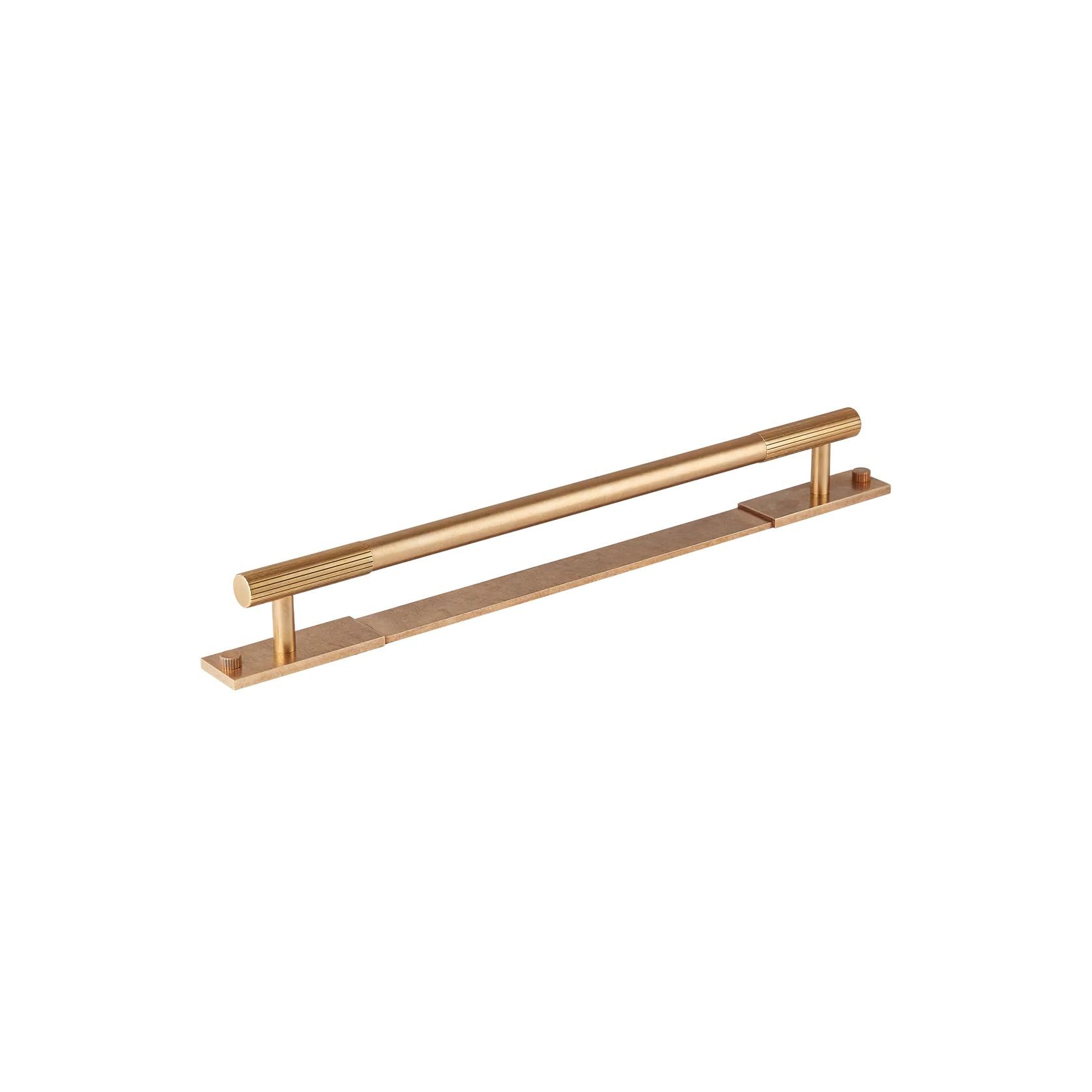 Armac Martin - Mix2 Straight Knurl Appliance Pull Plate | ArchiPro AU