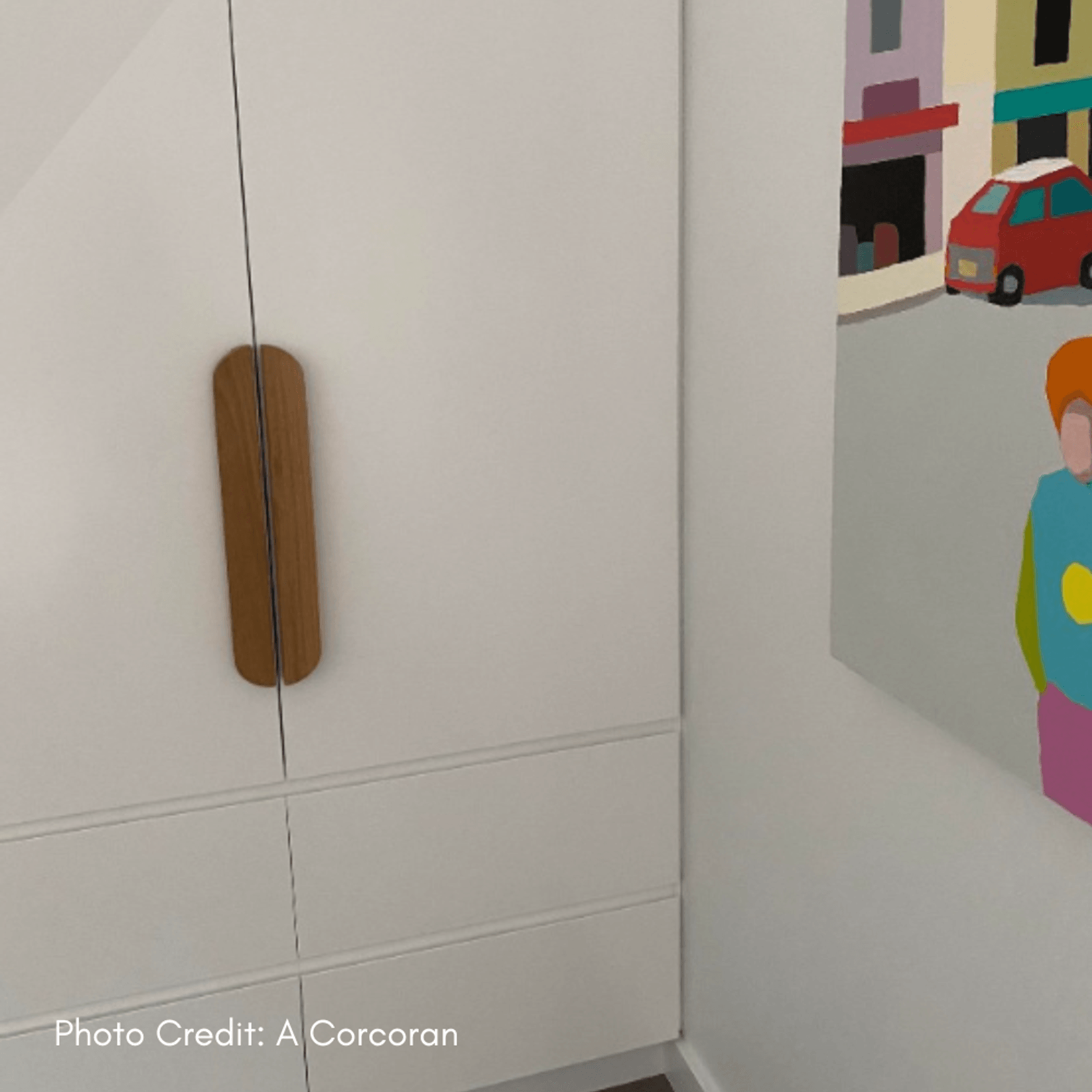 Hira Rounded Corners - Timber Door Handle - SDH004RC | ArchiPro AU