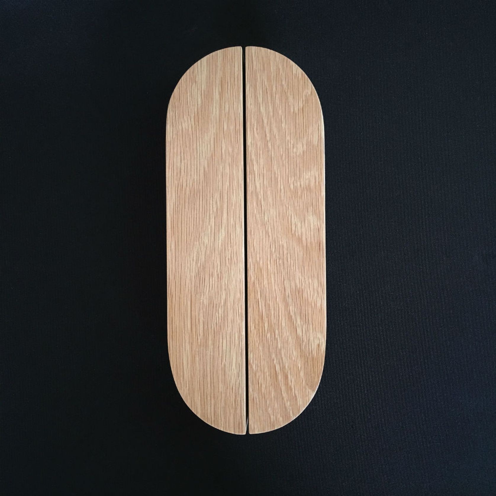 Hira Rounded Corners - Timber Door Handle - SDH004RC | ArchiPro AU