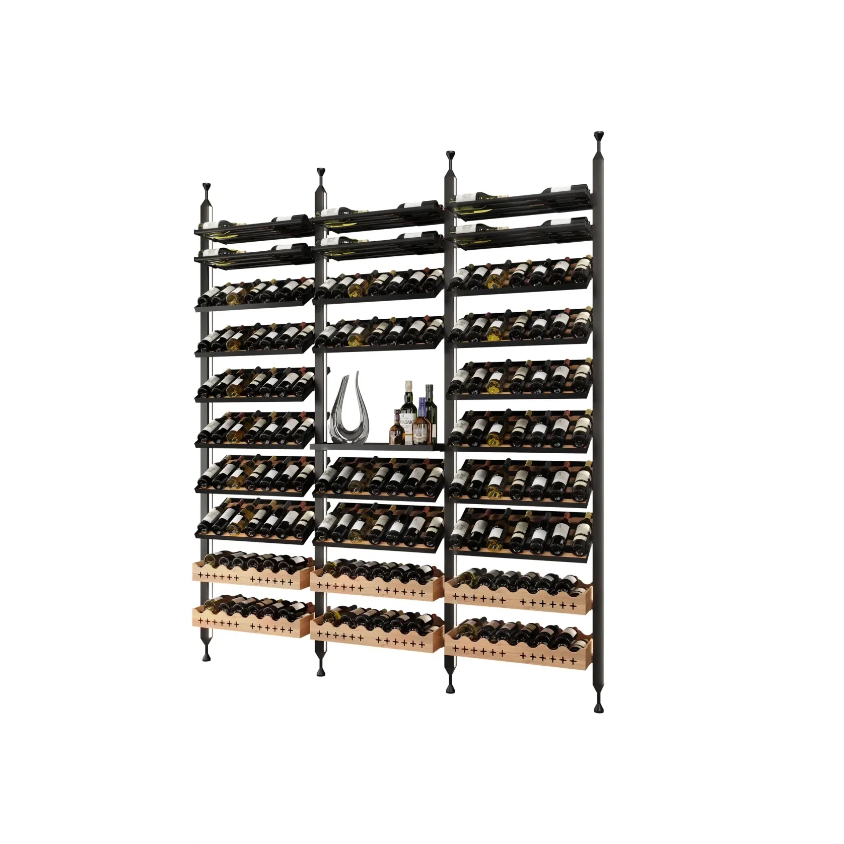 Lumi Nexus Modular Wine Display System | ArchiPro AU