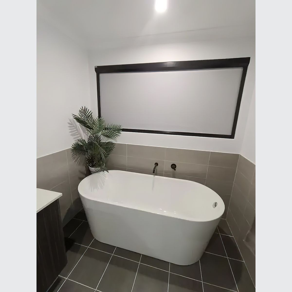 bathroom window blackout