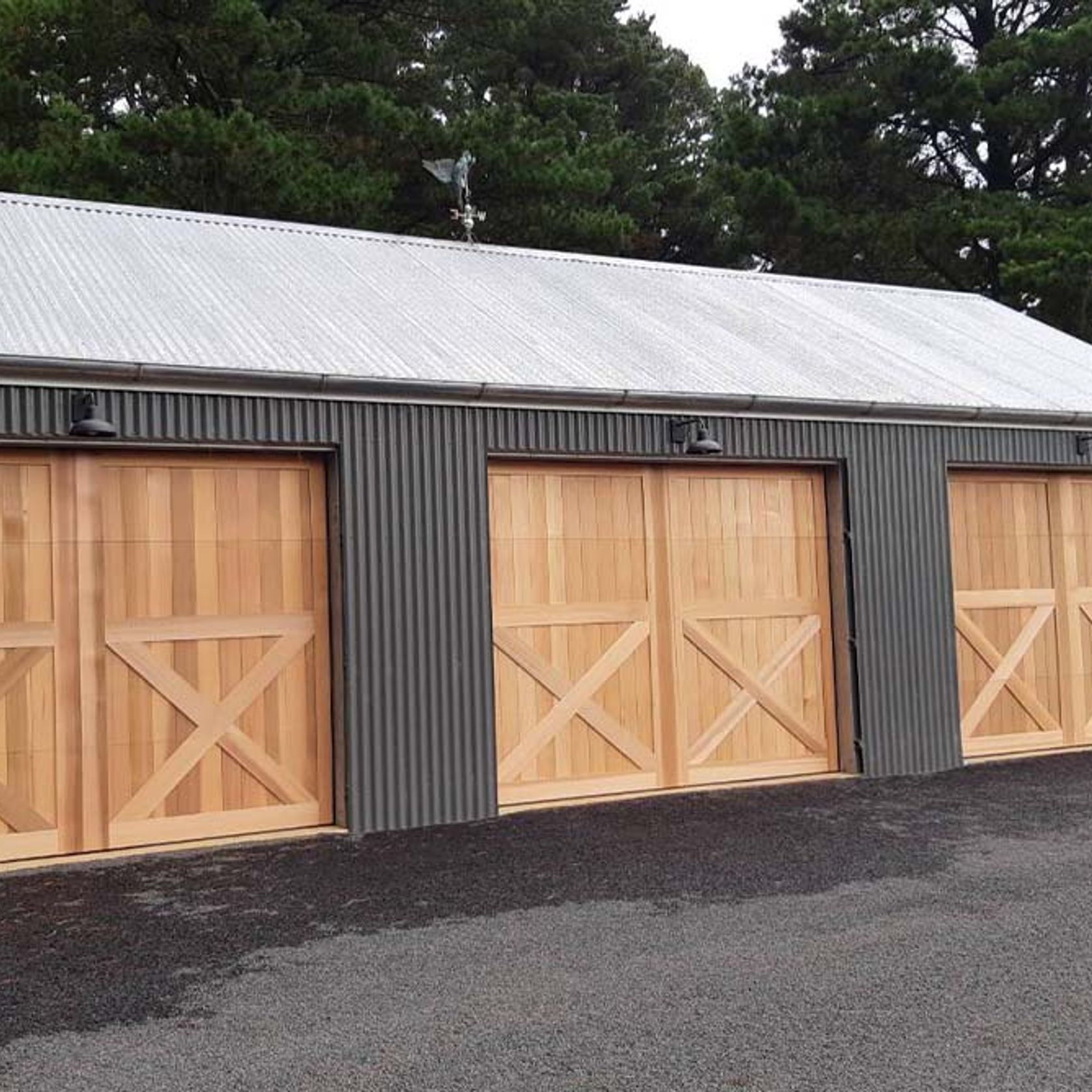 Timber Garage Doors | Timber Look | ArchiPro AU