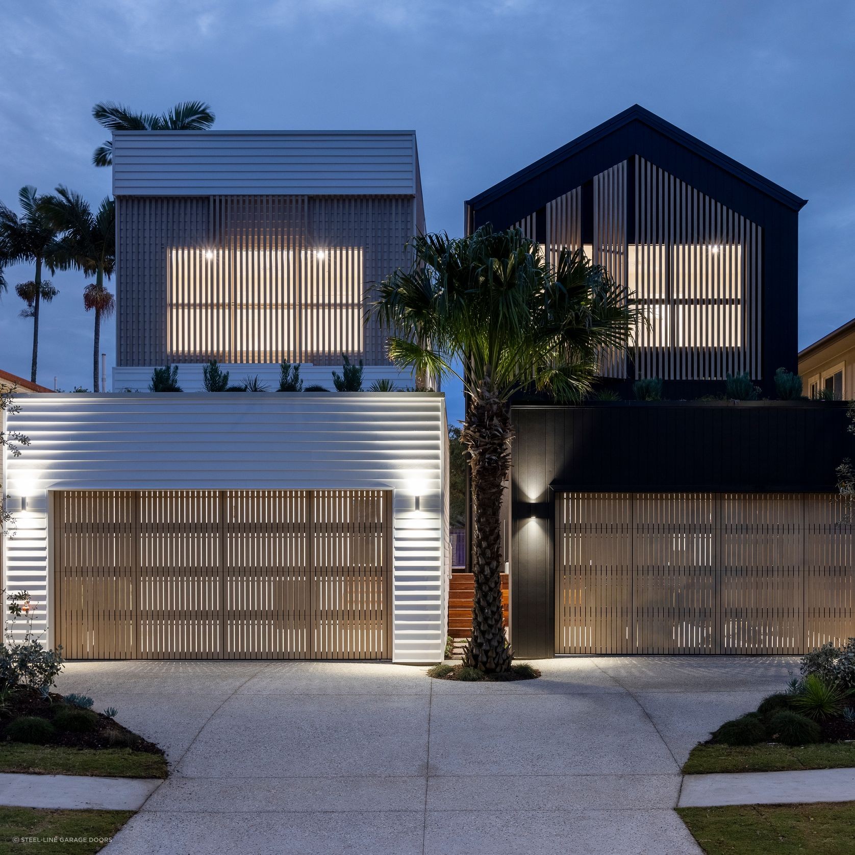 Batten Sectional Garage Door | ArchiPro AU