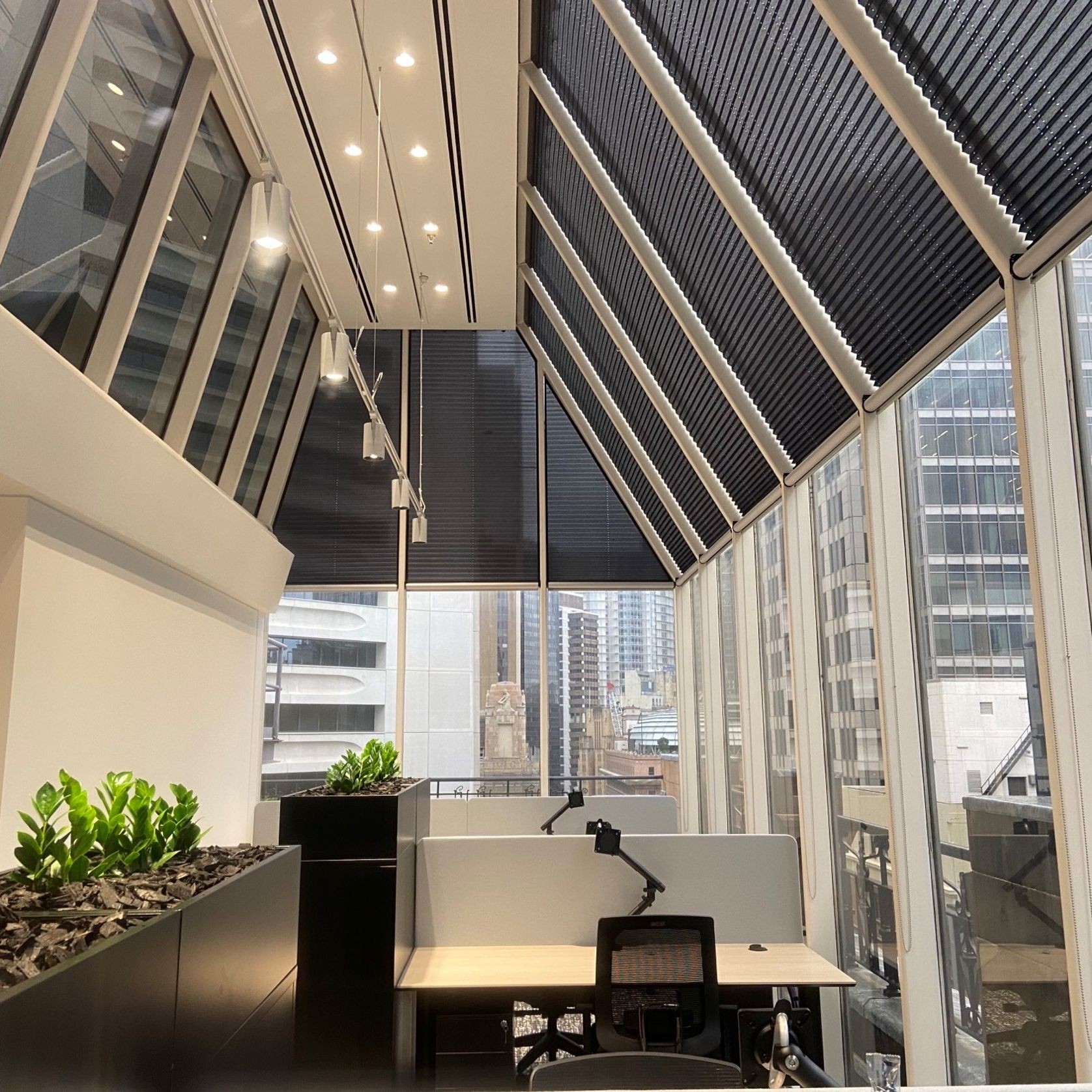 Skylight Gravity Drop Cord Operated | Pleated Blind | ArchiPro AU