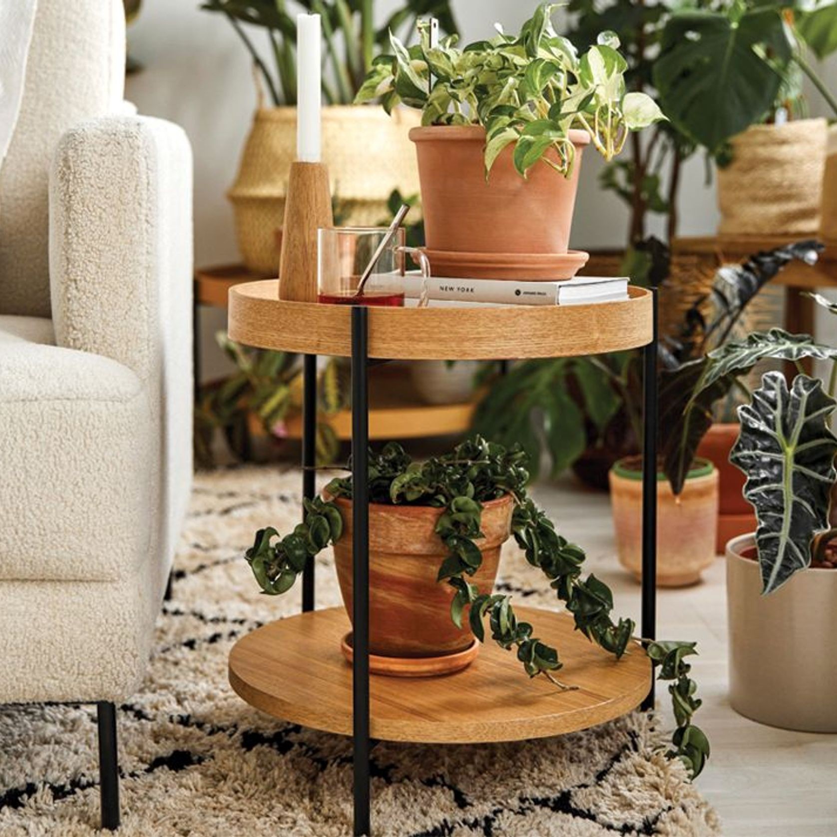 Layer Side Table - Natural | ArchiPro AU