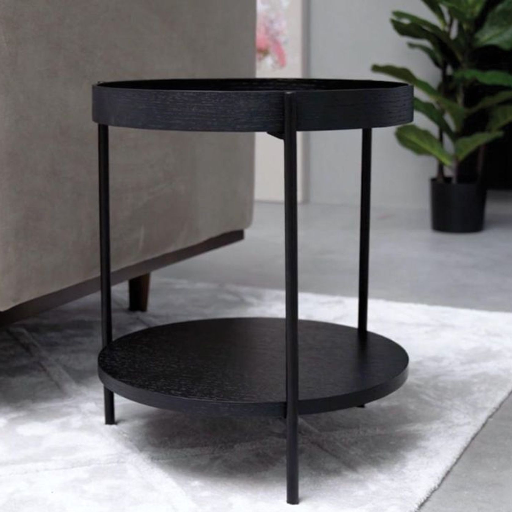 Layer Side Table - Black | ArchiPro AU