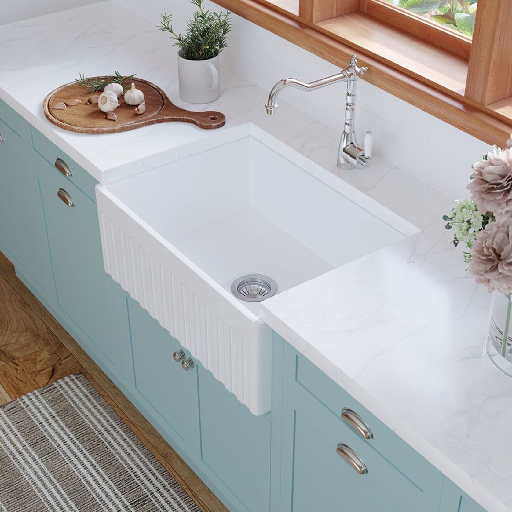 Charlton Single Butler Sink | Small 689 x 473 | ArchiPro AU