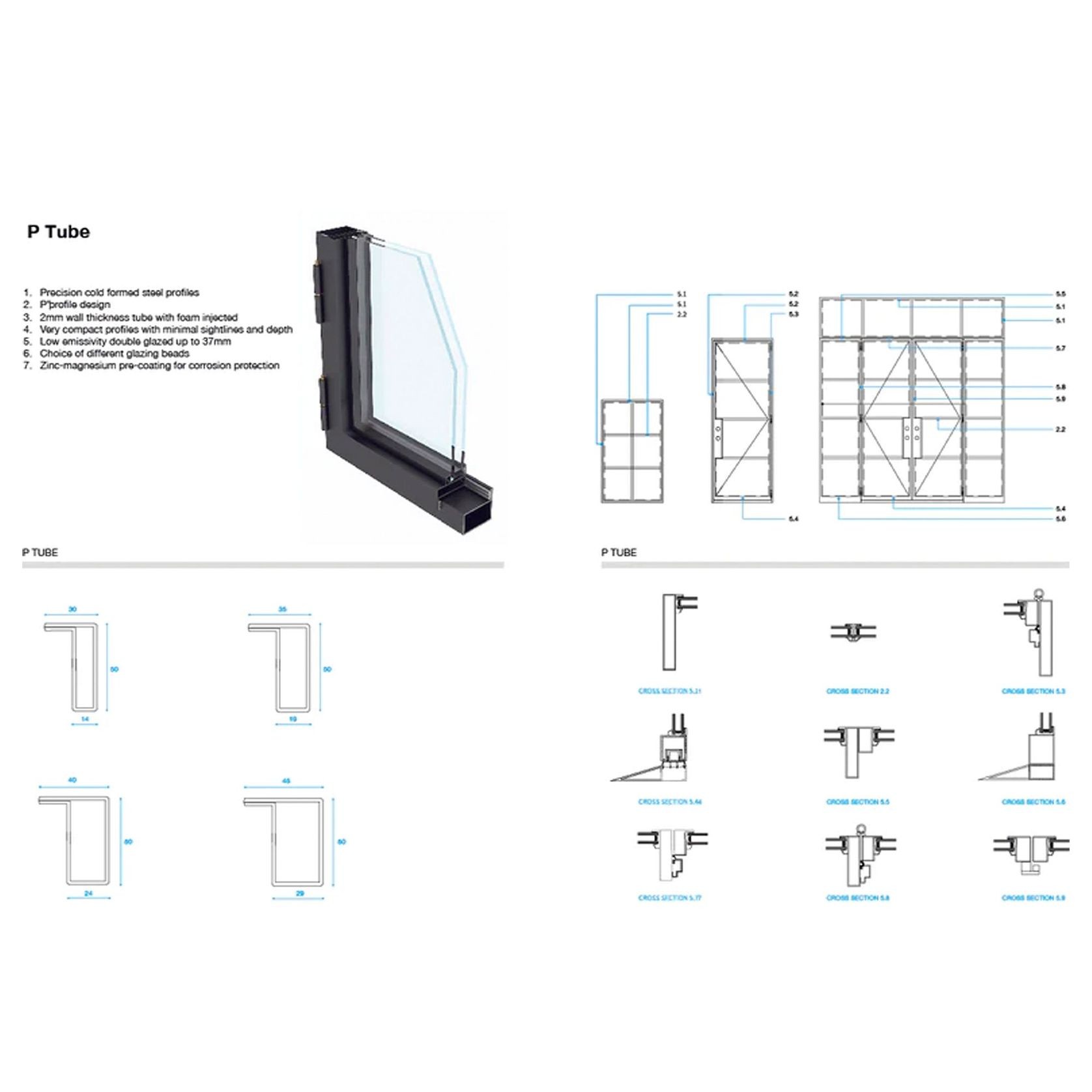 Steel Frame Glass Internal Sliding Doors - Galvanised P | ArchiPro AU
