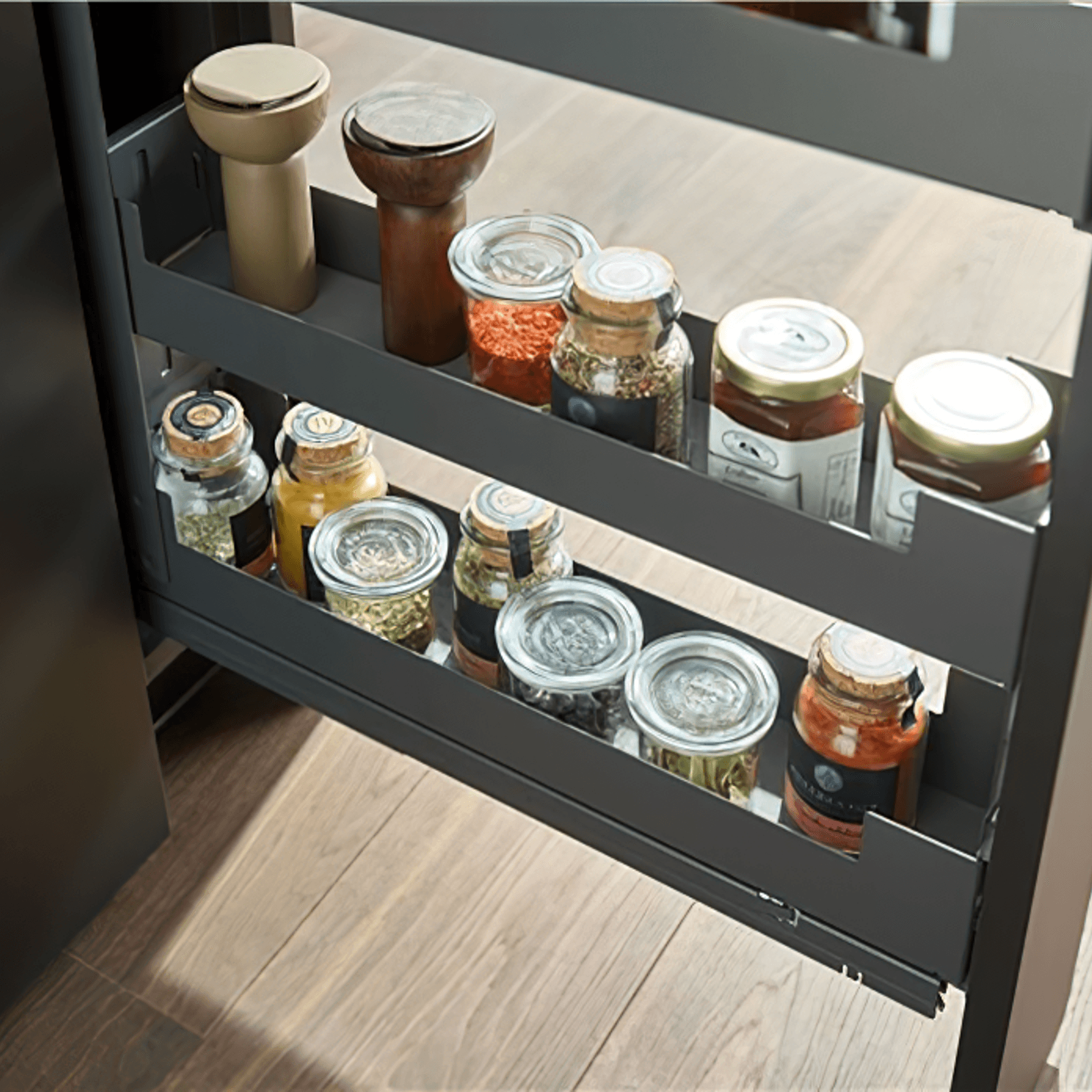 Peka Pinello Spice 150mm Pull-out + Runner | ArchiPro AU