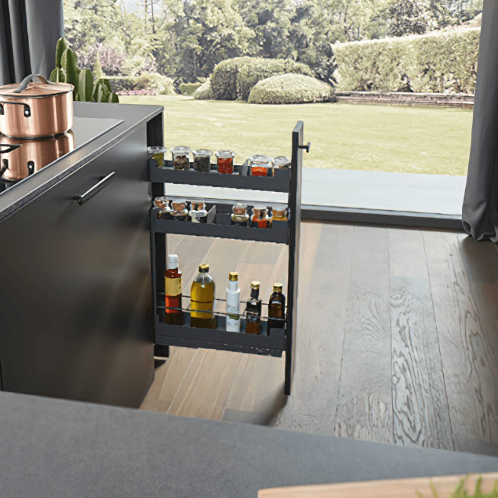 Peka Pinello Spice 150mm Pull-out + Runner | ArchiPro AU