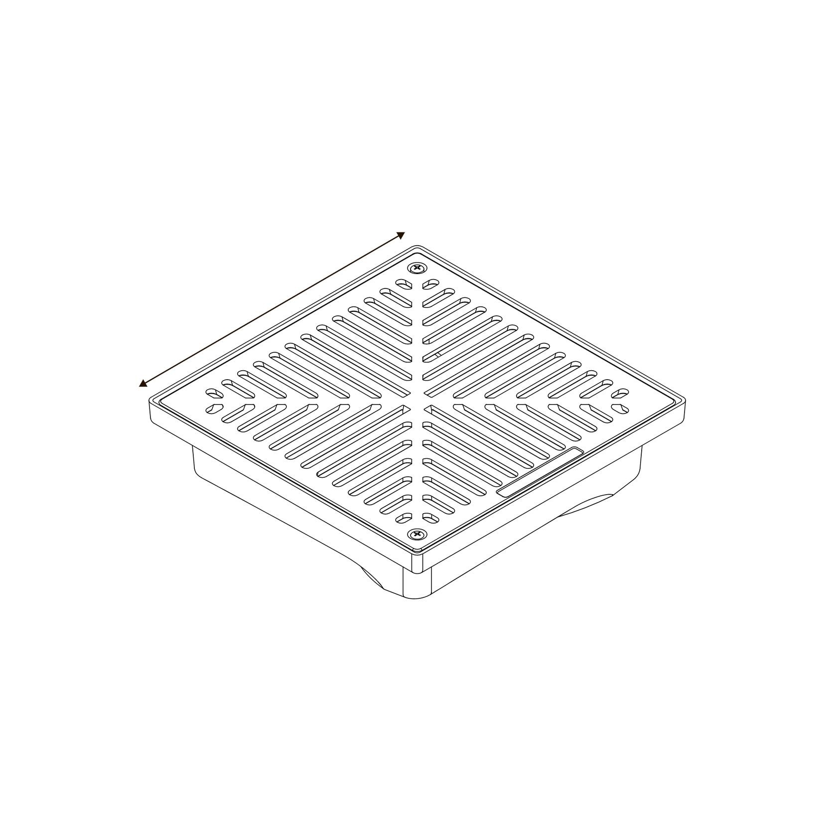 Uni-Pit Vortex 200 with Flat Terracotta Aluminium Grate | ArchiPro AU