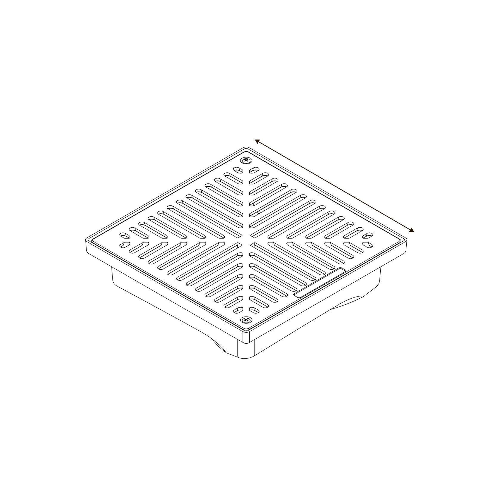 Uni-Pit Vortex 300 with Sandstone Aluminium Grate | ArchiPro AU