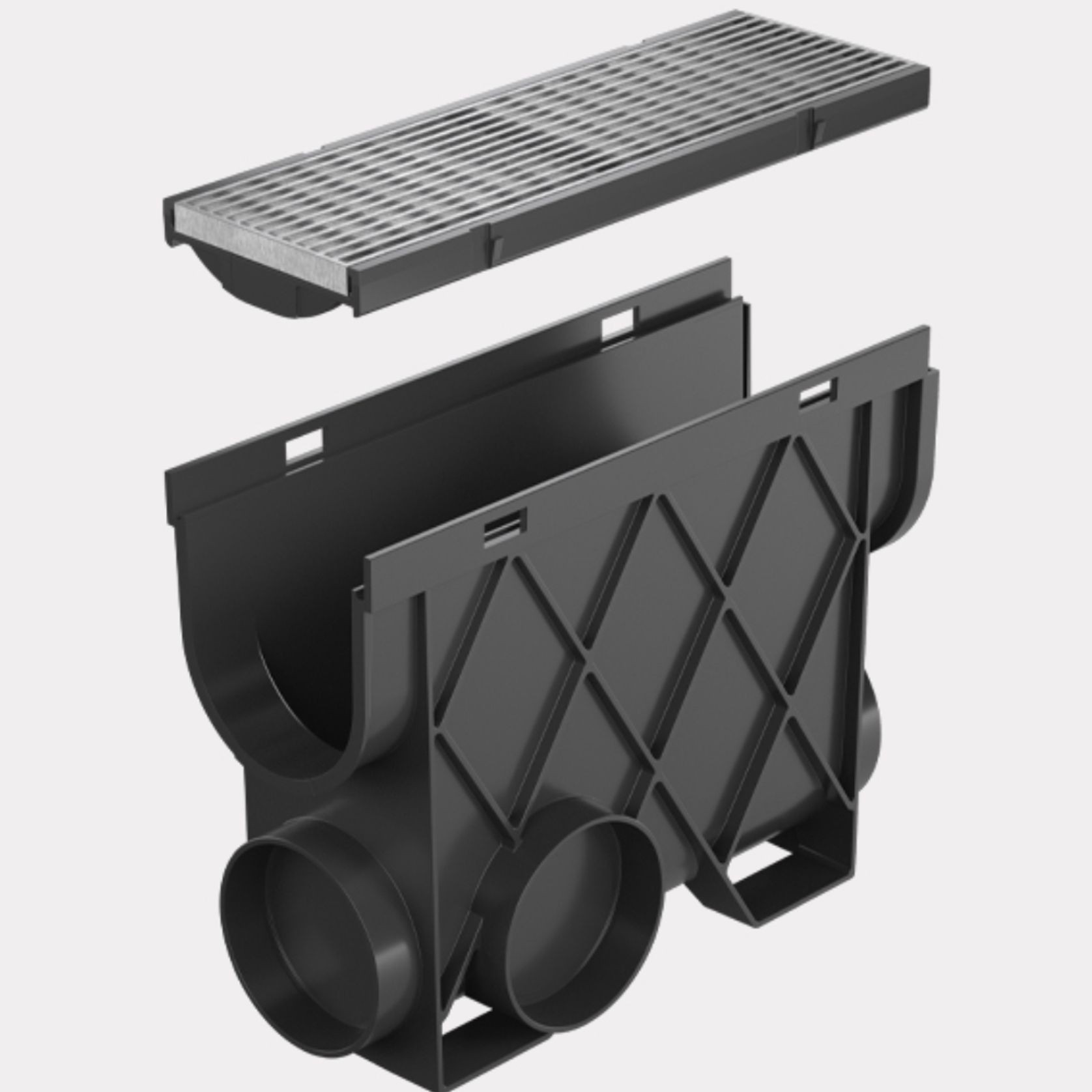 Storm Drain™ – Slimline Pit w/ 316 Architectural Grate | ArchiPro AU