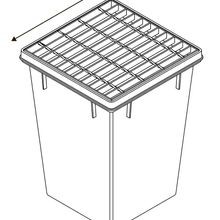 Series 410 Pit with Galvanised Steel Class A Grate | ArchiPro AU