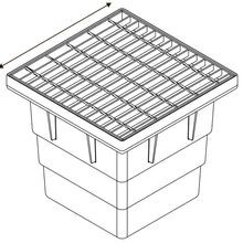 Series 450 Pit with Galvanised Steel Class A Grate | ArchiPro AU
