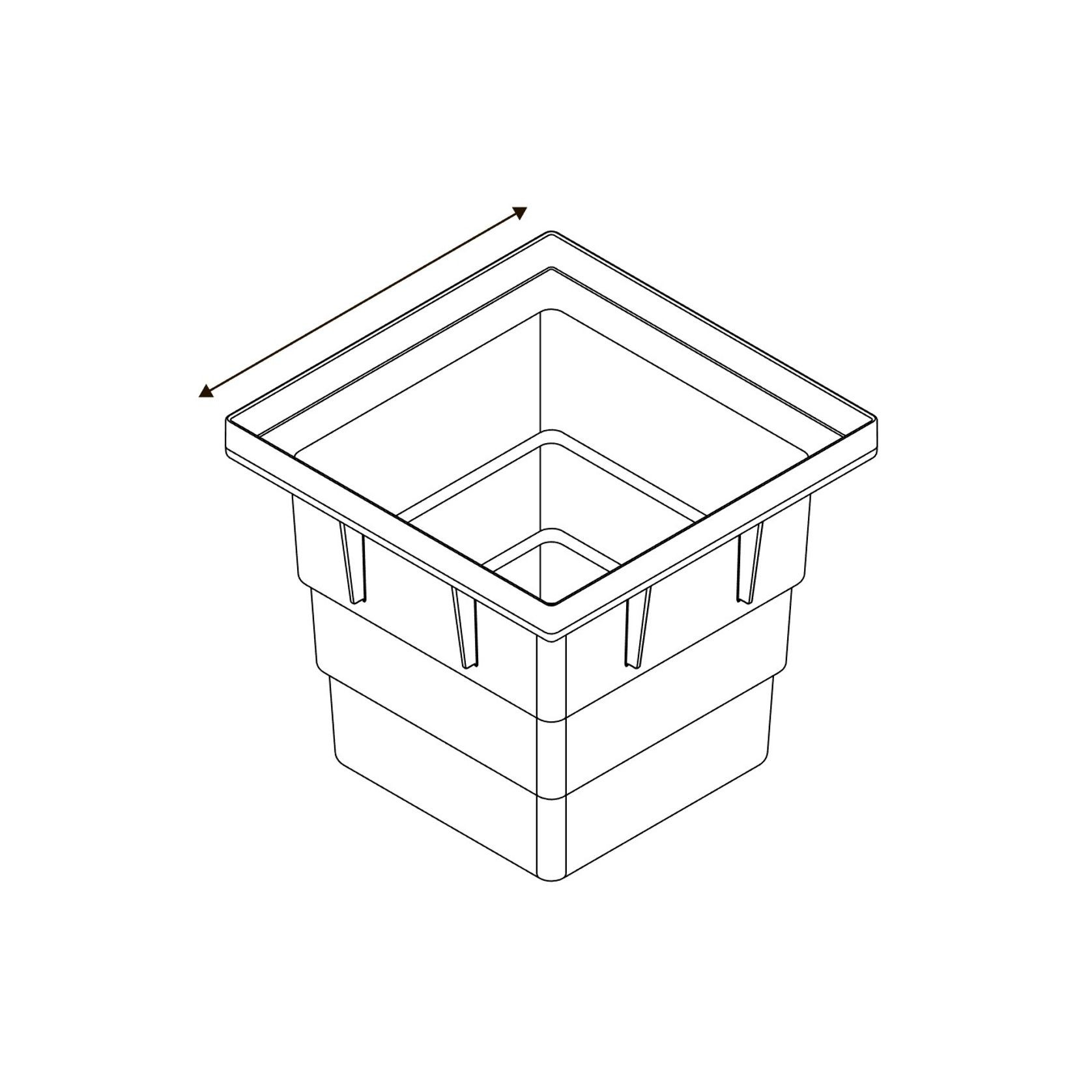 Series 600 Pit with Galvanised Steel Class B Grate | ArchiPro AU