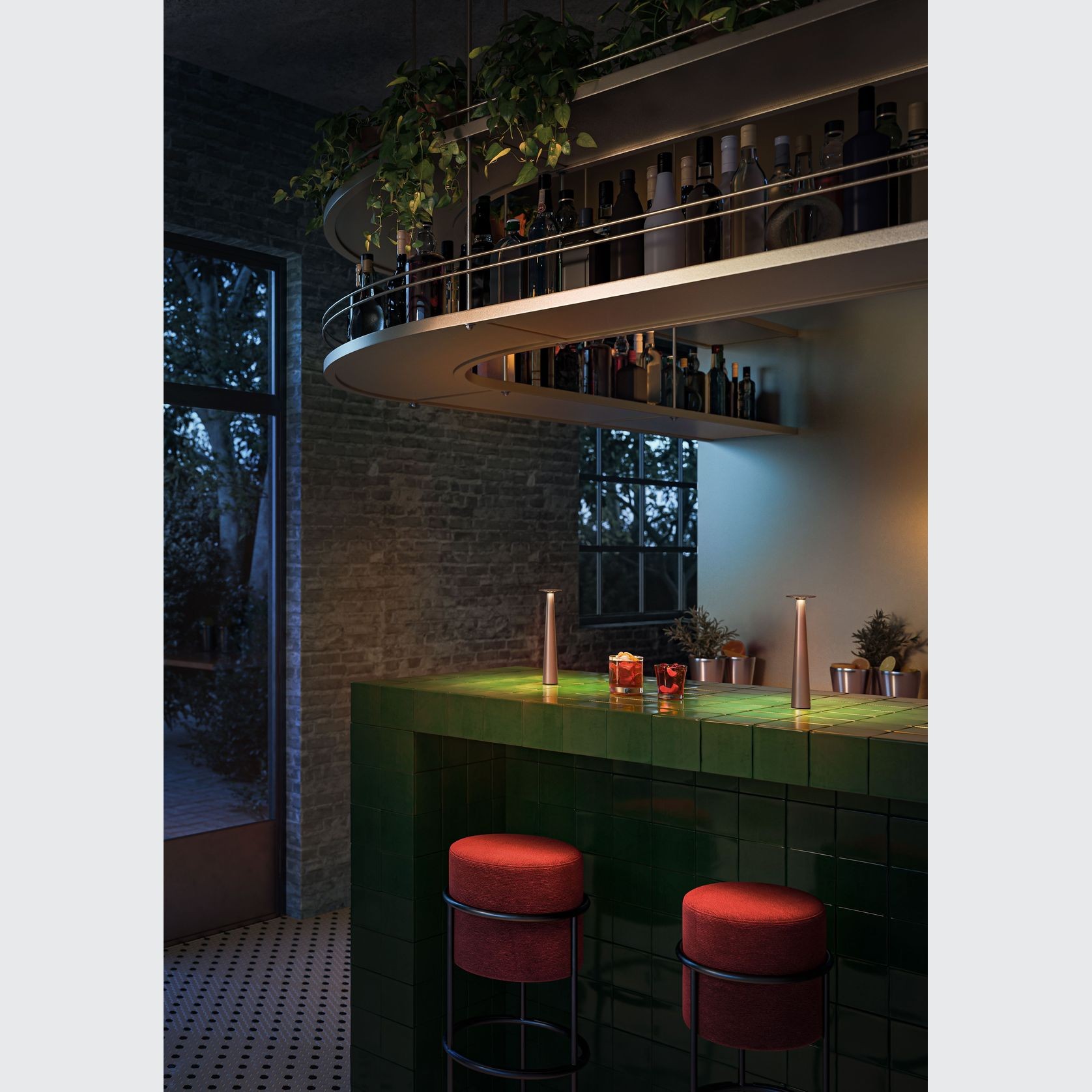 Lix Skinny Dim To Amber Lamp | ArchiPro AU