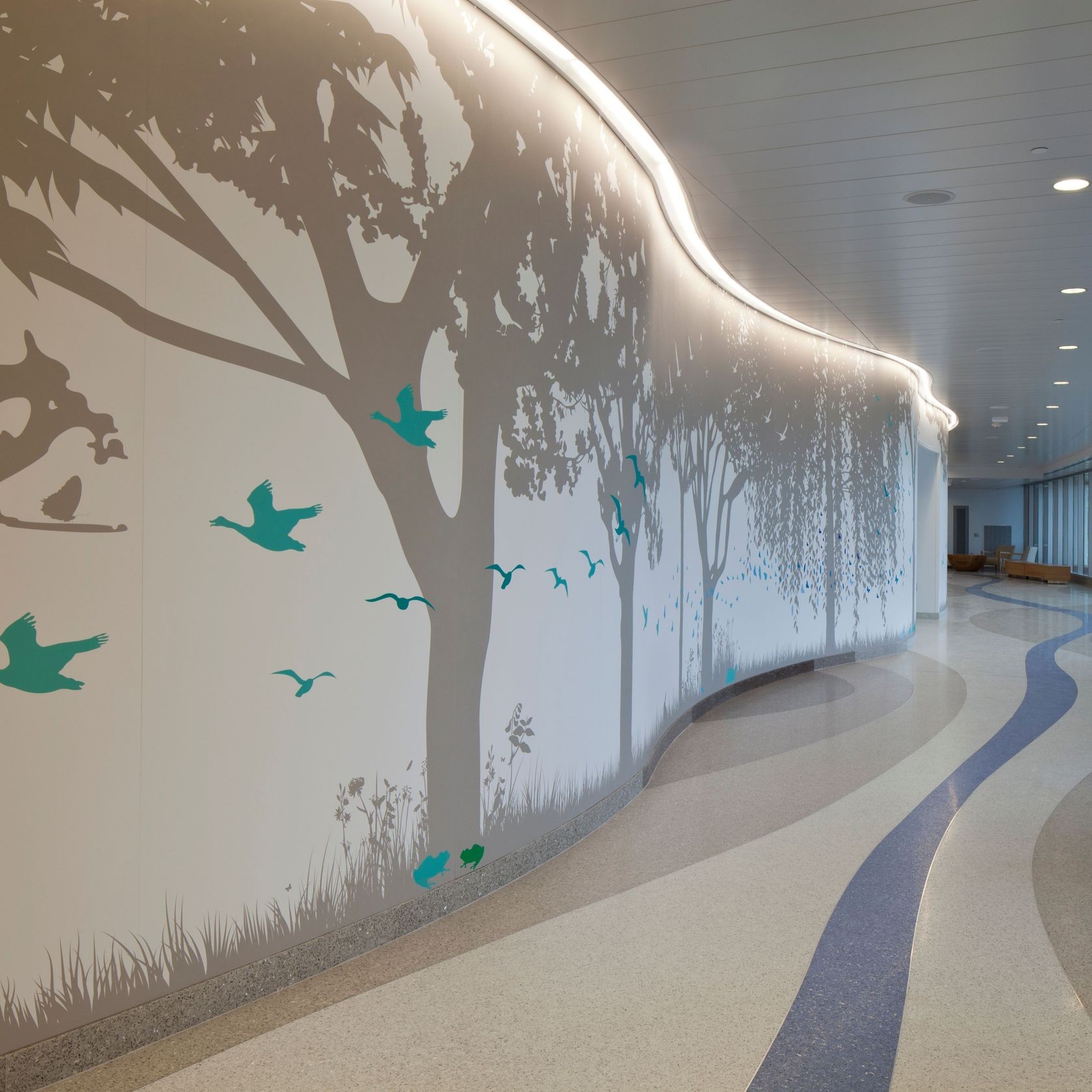 Altro Whiterock Digiclad™ Custom Printed Hygienic Wall Lining | ArchiPro AU