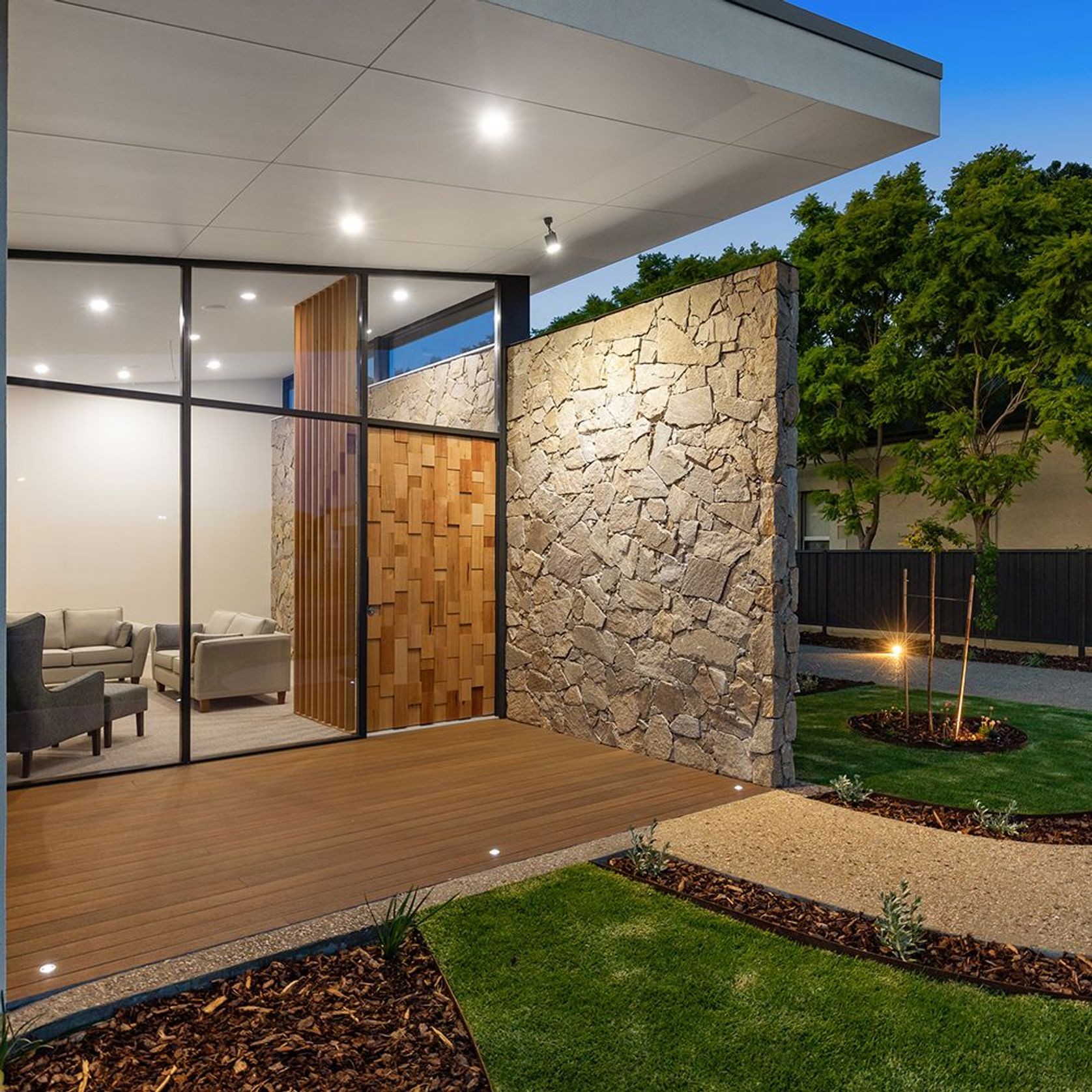 Loose Random Savannah Wall Cladding | ArchiPro AU